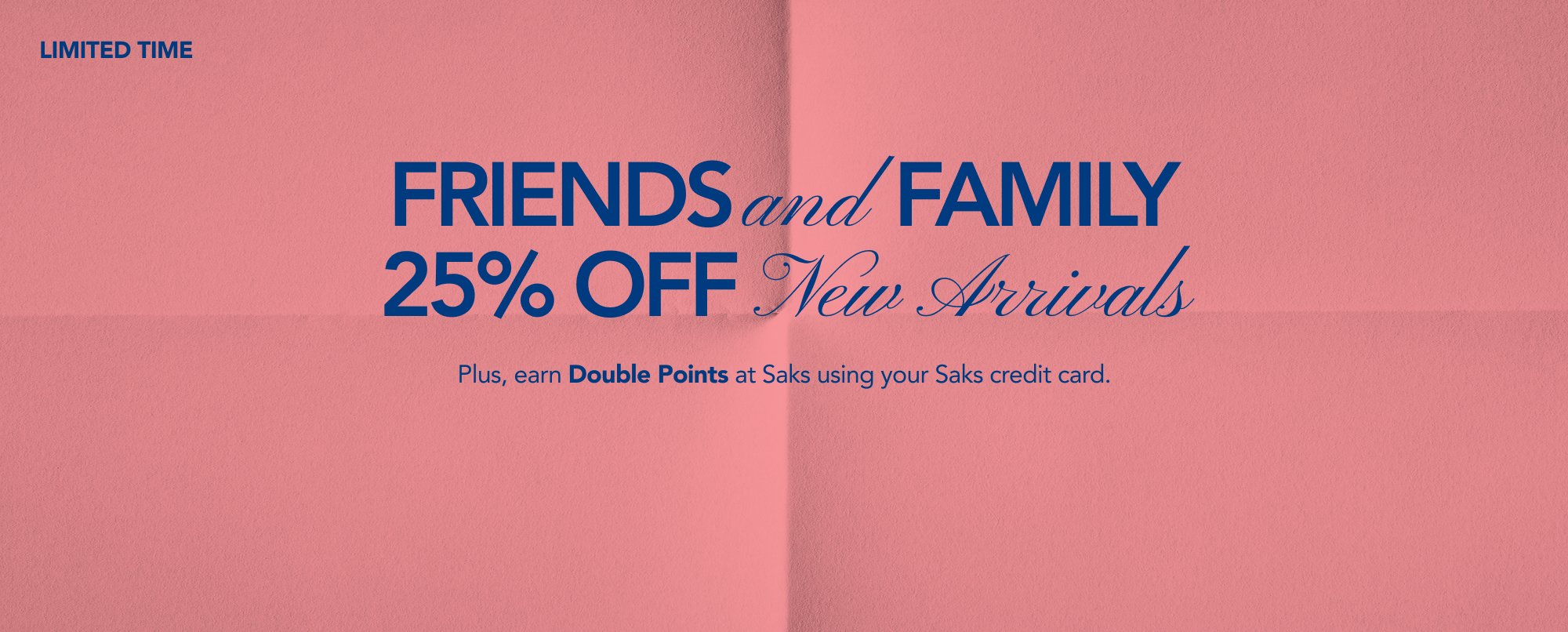 Saks Credit Card Program