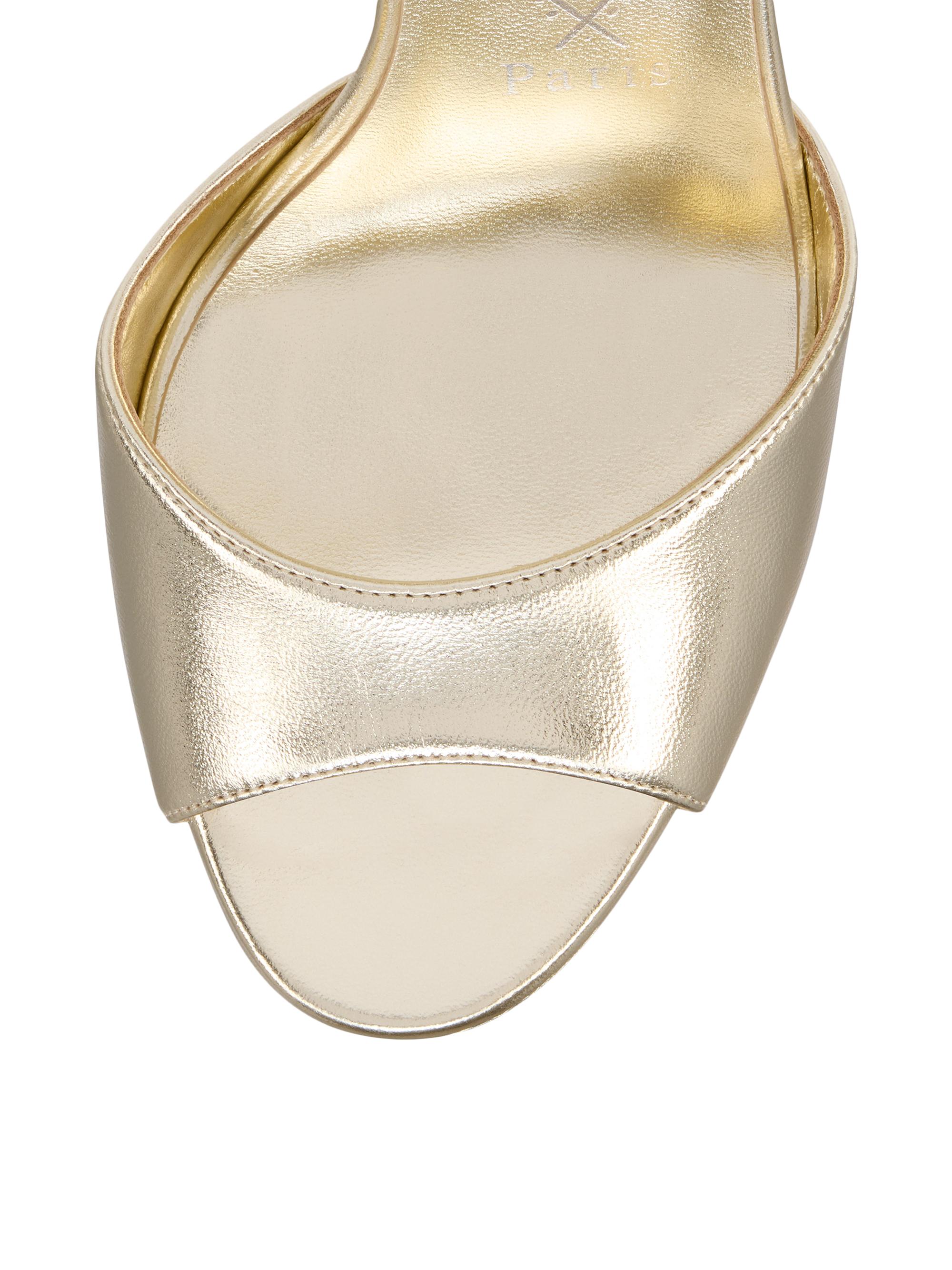 Christian Louboutin Sandaloo 130MM Leather Sandals | Saks Fifth Avenue