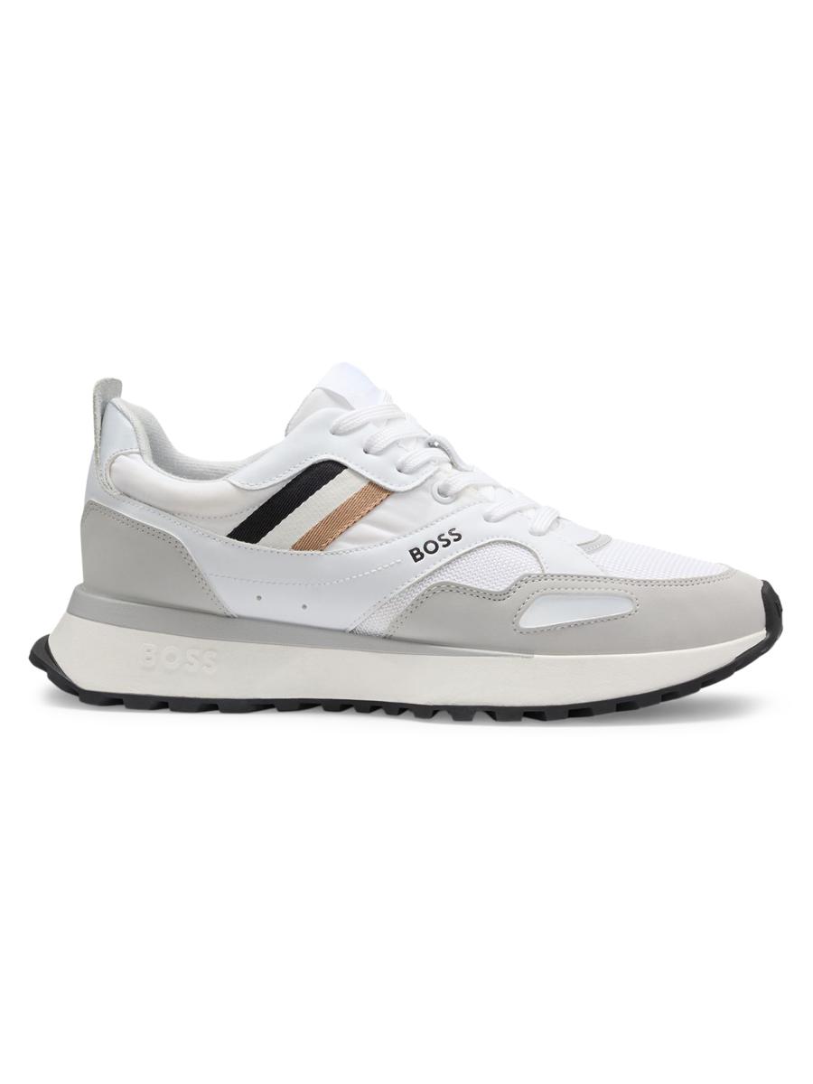 BOSS Running Style Trainers with EVA-Rubber Outsole | Saks Fifth Avenue