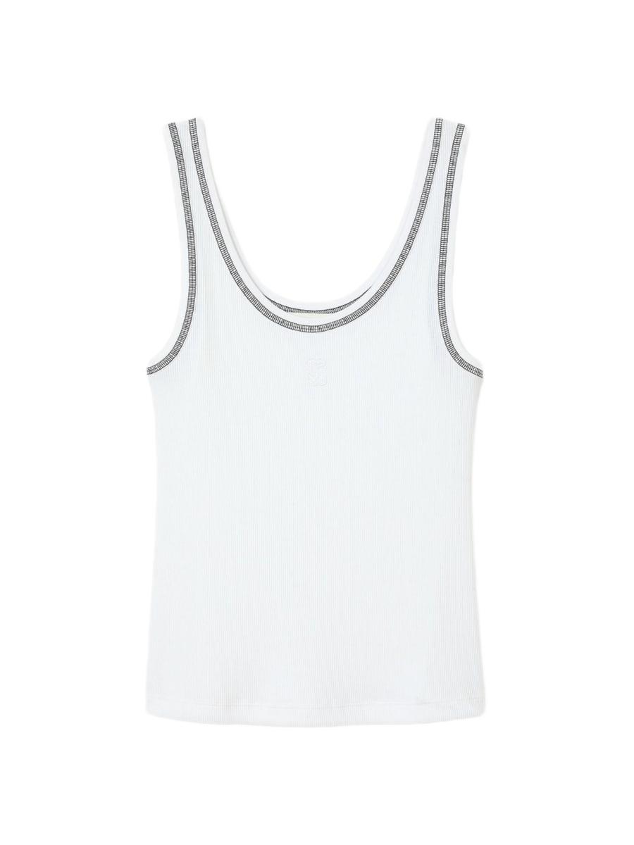 Sandro Ribbed Vest Top | Saks Fifth Avenue