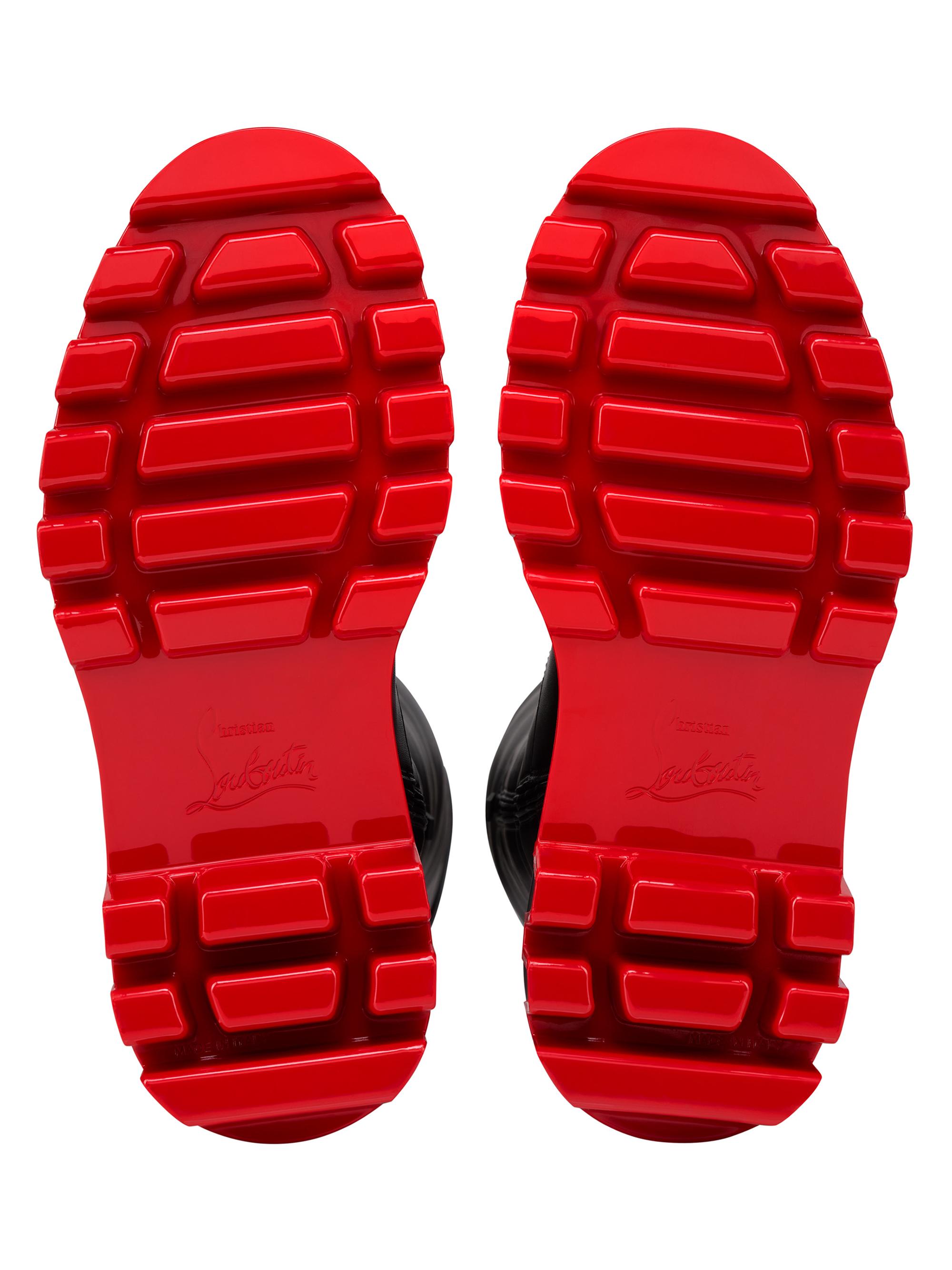 Shop Christian Louboutin Dune Stretch Botta Alta Booties | Saks Fifth ...