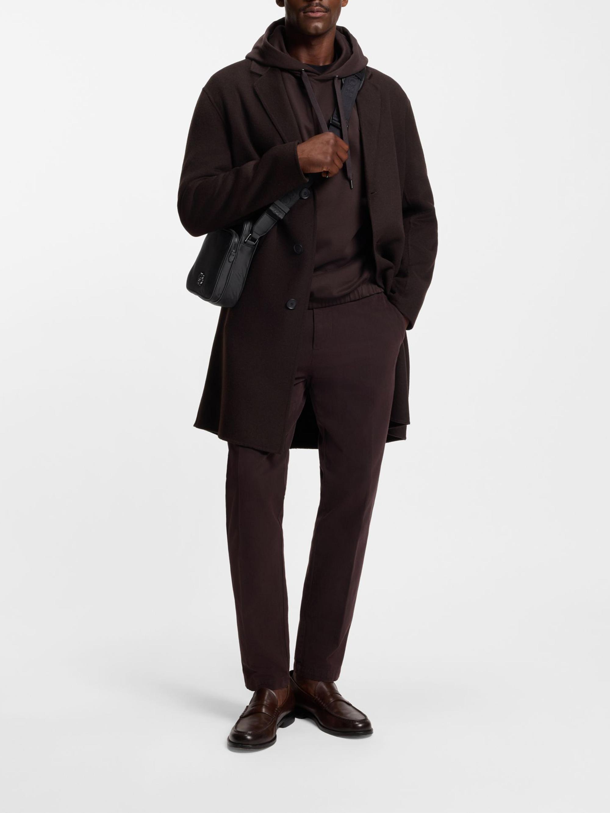 BOSS Twill Reporter Bag with Double B Monogram | Saks Fifth Avenue