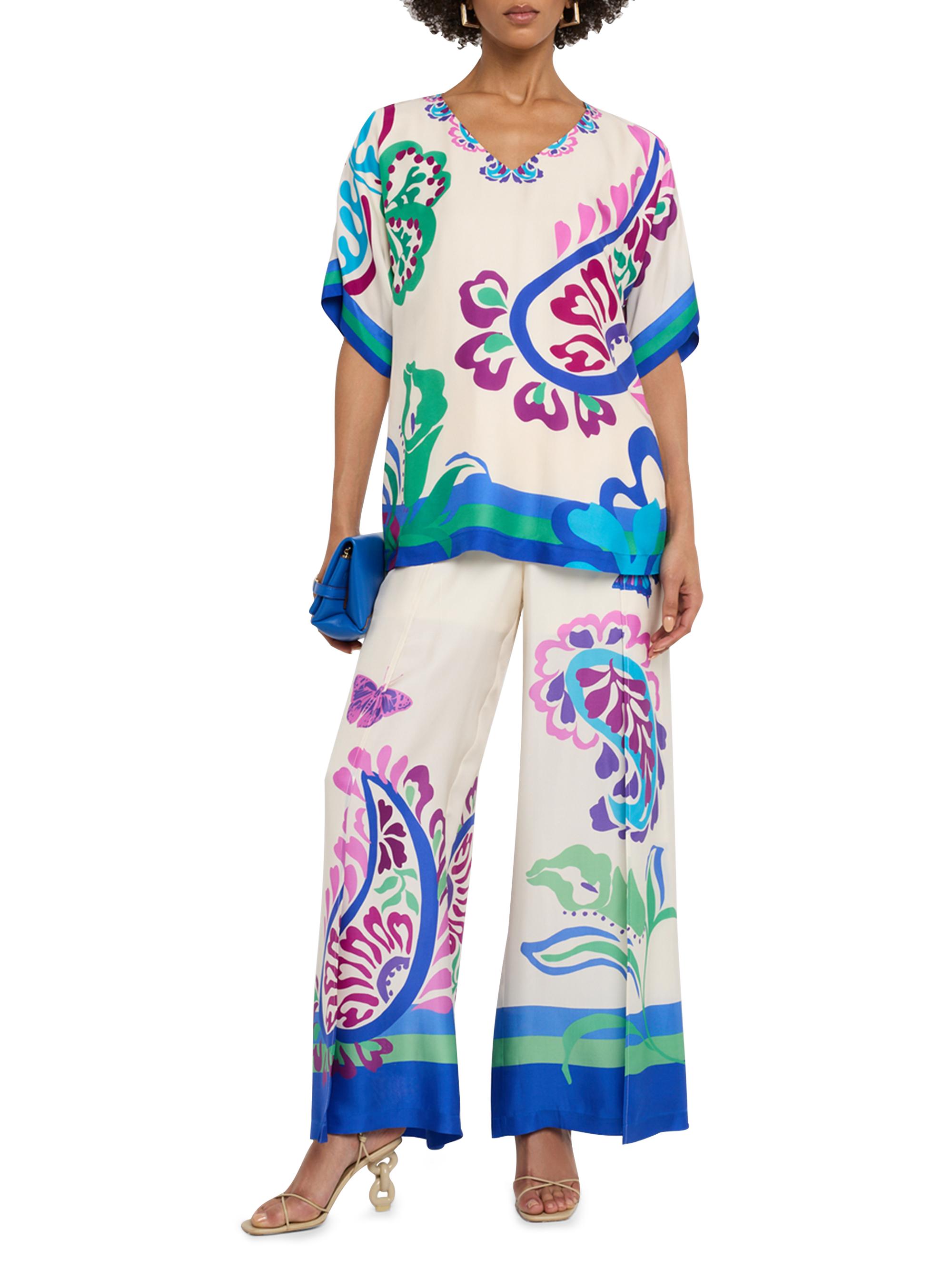 Johnny Was Slater Floral & Paisley Tunic | Saks Fifth Avenue
