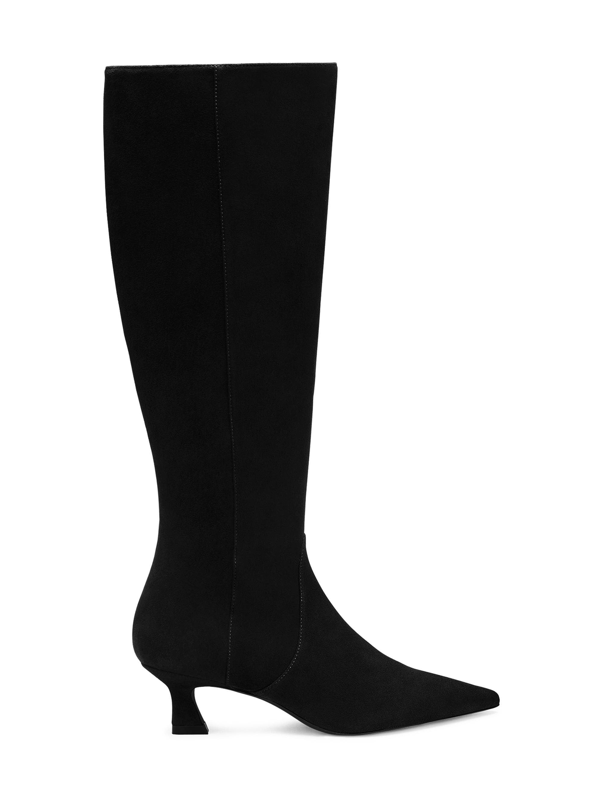 Stuart Weitzman Vinnie 50MM Suede Boots | Saks Fifth Avenue