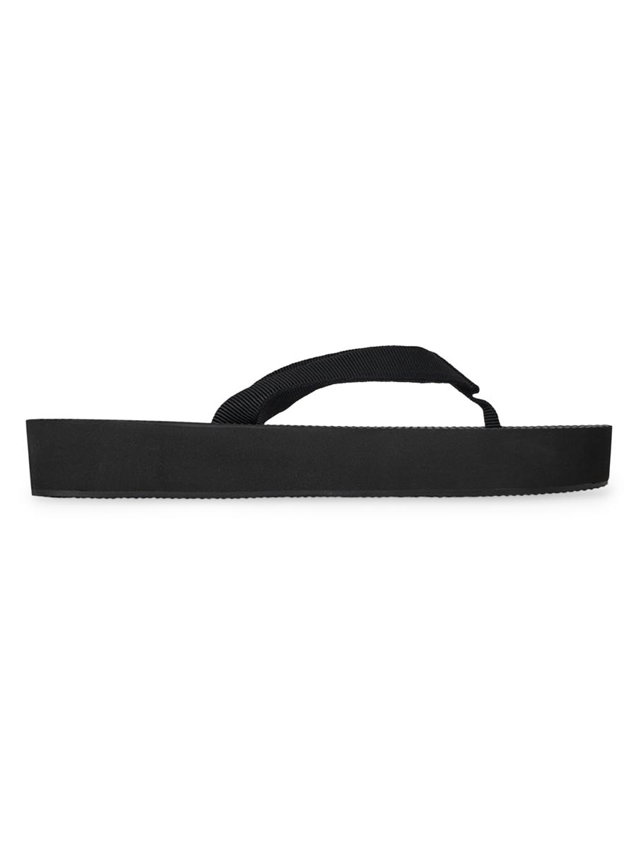 The Row Dune 30MM Webbed Cotton Slip-On Platform Sandals | Saks Fifth ...