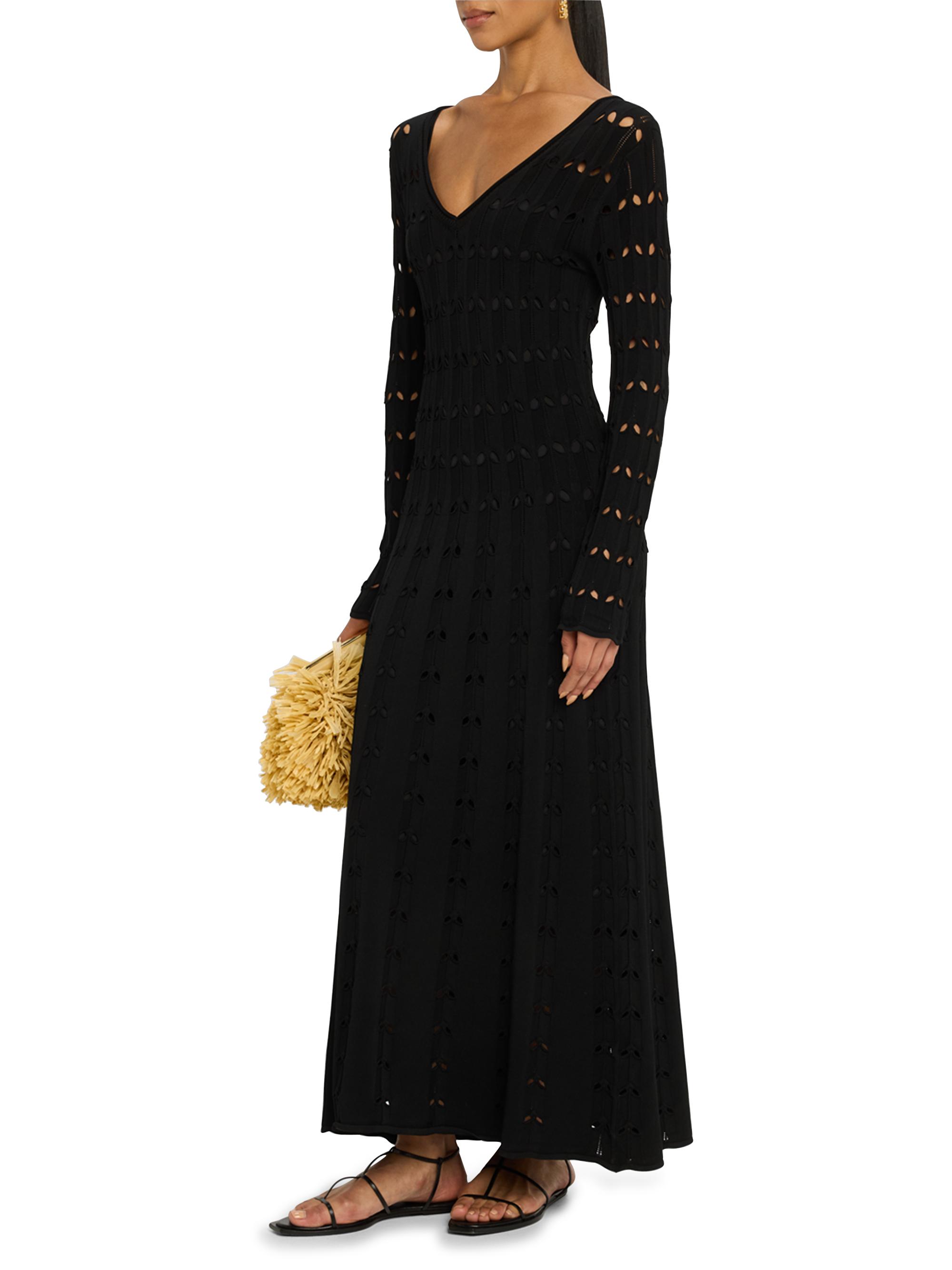 Zimmermann Rhiannon Pointelle-Knit Maxi Dress | Saks Fifth Avenue