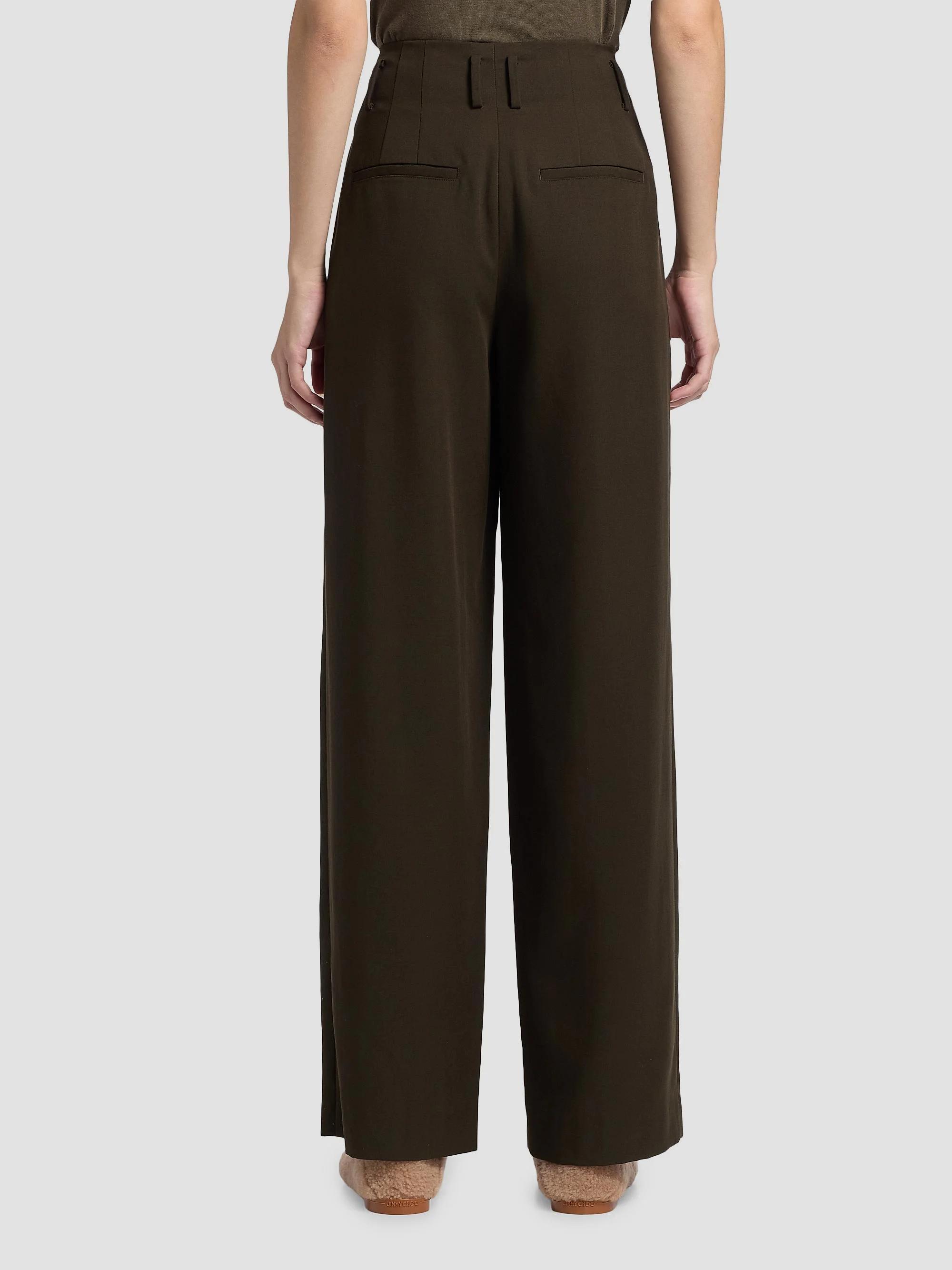 Vince Pleated High-Rise Trousers | Saks Fifth Avenue
