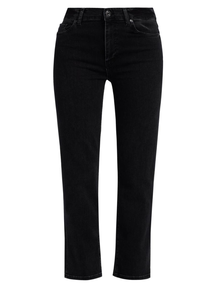 Frame Le Sleek High-Rise Straight Jeans | Saks Fifth Avenue