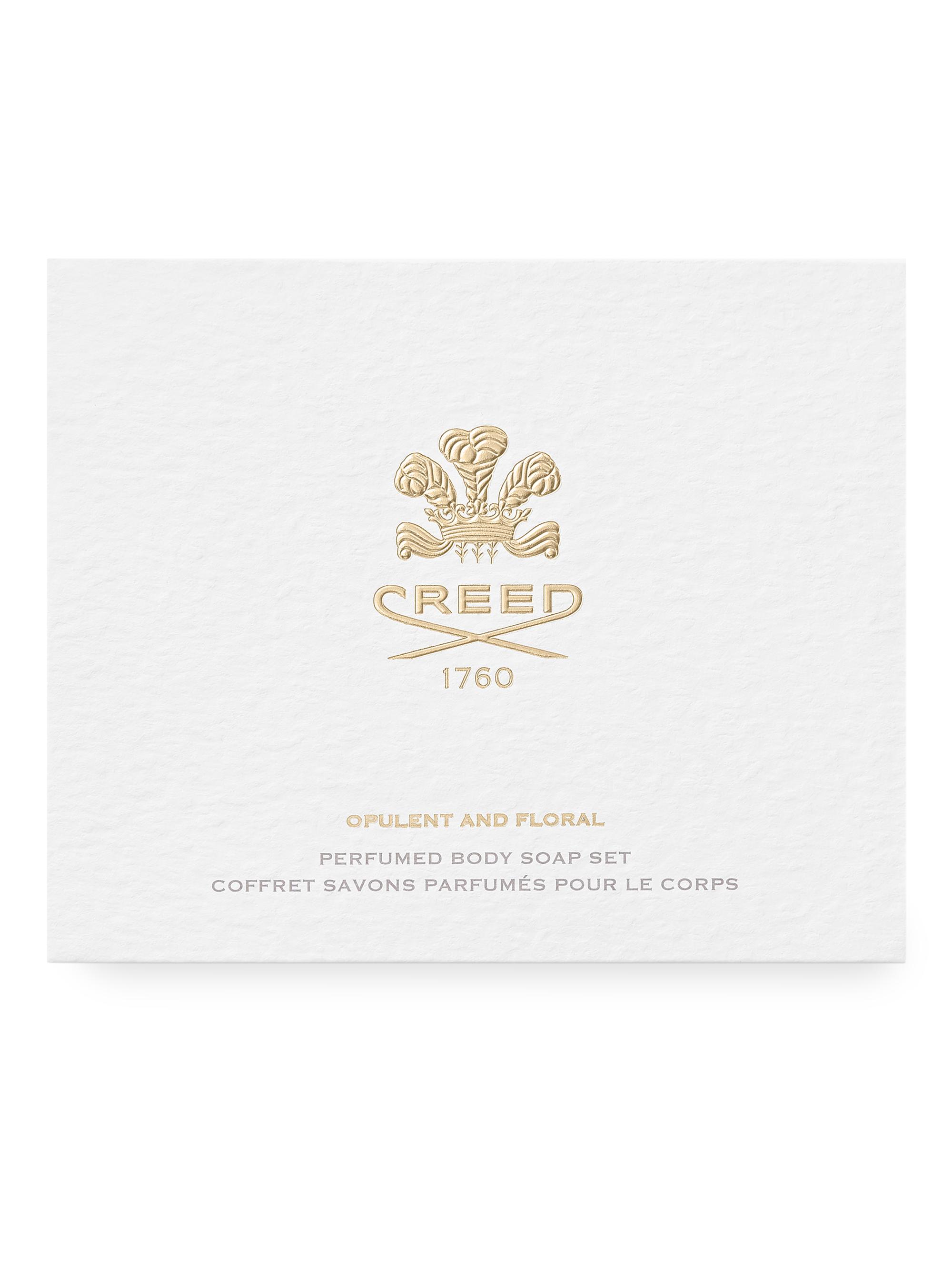 Creed Opulent & Floral 3-Piece Perfumed Body Soap Set | Saks Fifth Avenue