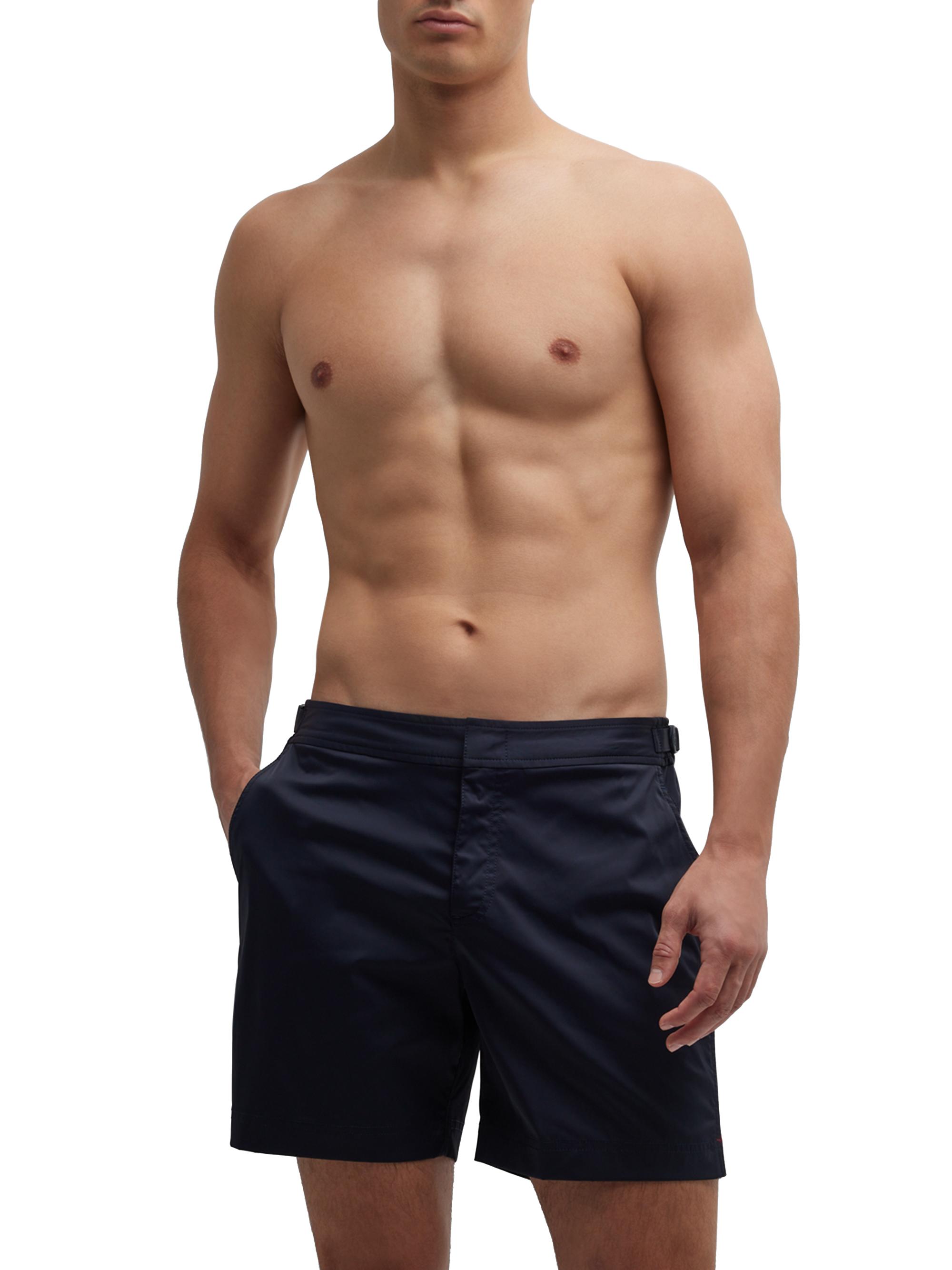 Orlebar Brown Bulldog Piped Nylon Swim Shorts | Saks Fifth Avenue