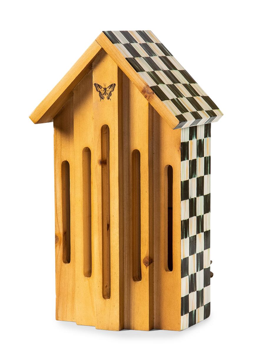 MacKenzie-Childs Courtly Check Butterfly House | Saks Fifth Avenue