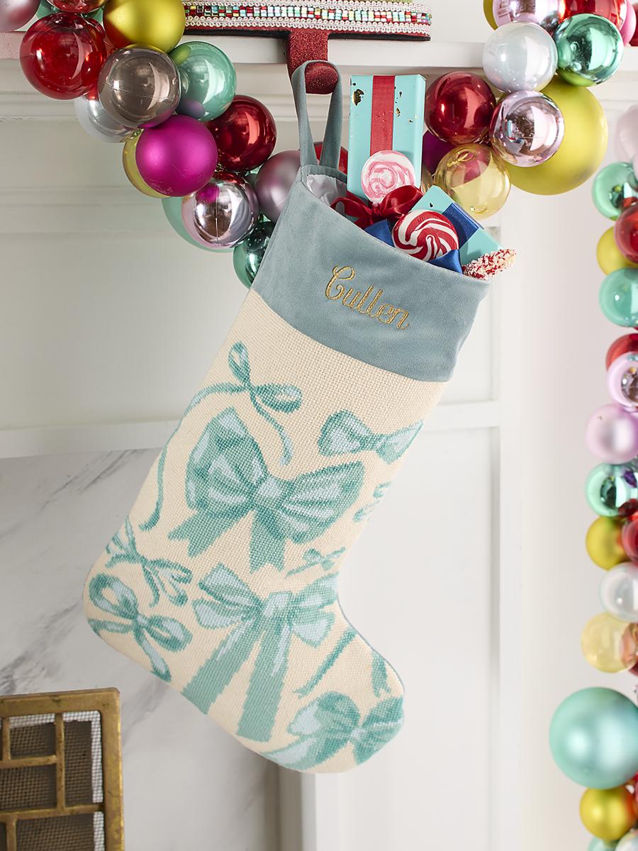 Bauble Stockings Kindly Kate Needlepoint Christmas Stocking ...