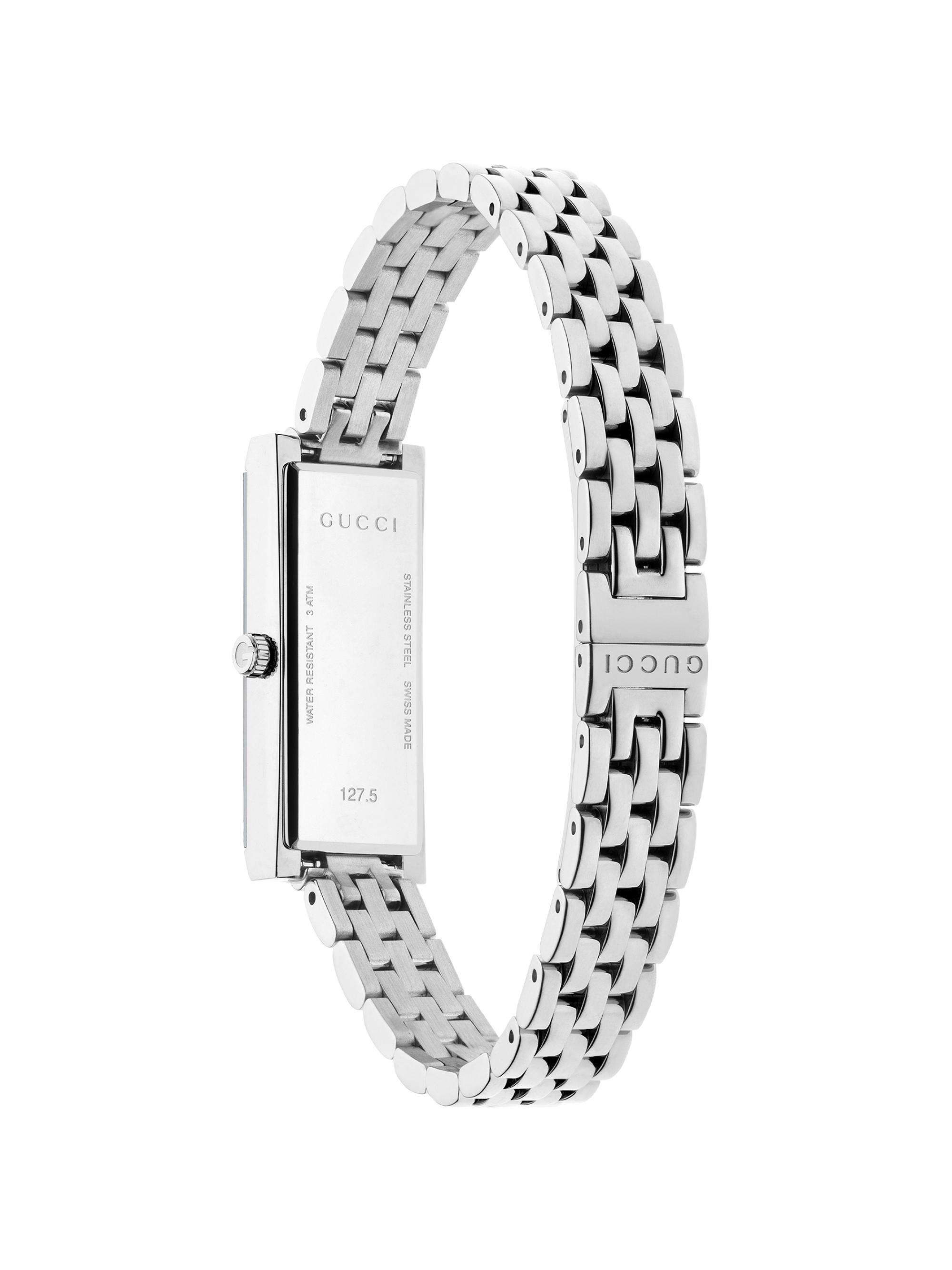 Gucci G-Frame Stainless Steel Bracelet Watch/14MM x 34MM | Saks Fifth ...