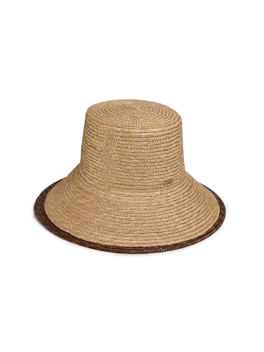 Eugenia Kim Emmanuelle Woven Wide-Brim Fedora | Saks Fifth Avenue