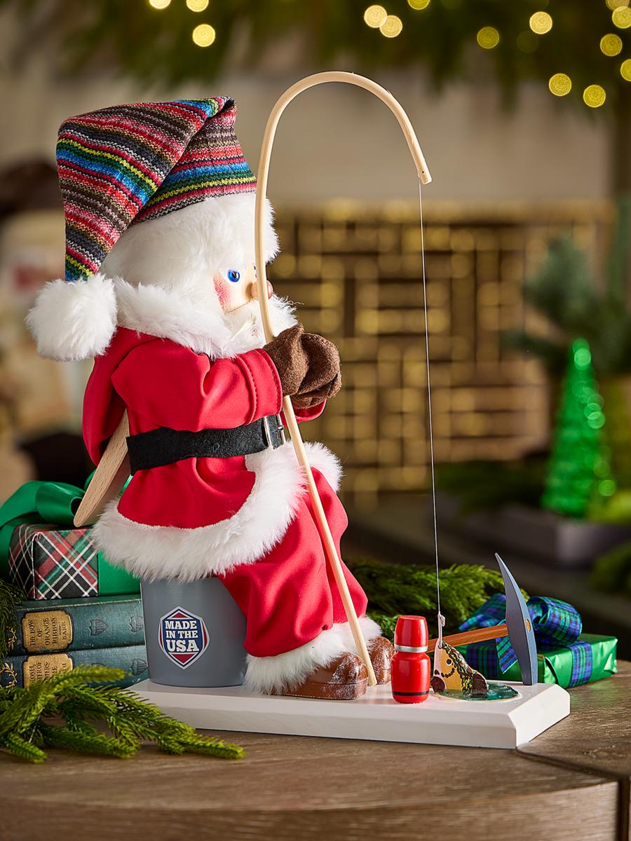 Steinbach Alaska Santa Tabletop Nutcracker | Saks Fifth Avenue