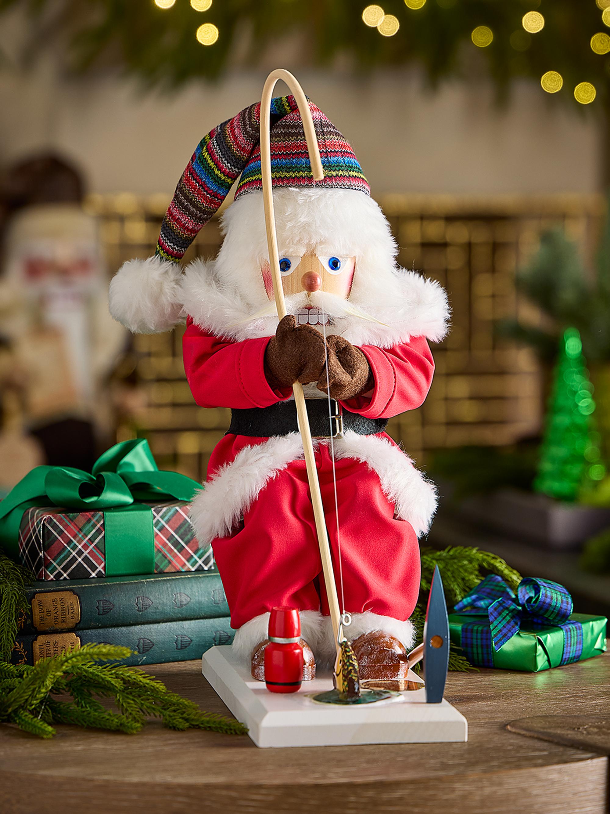 Steinbach Alaska Santa Tabletop Nutcracker | Saks Fifth Avenue