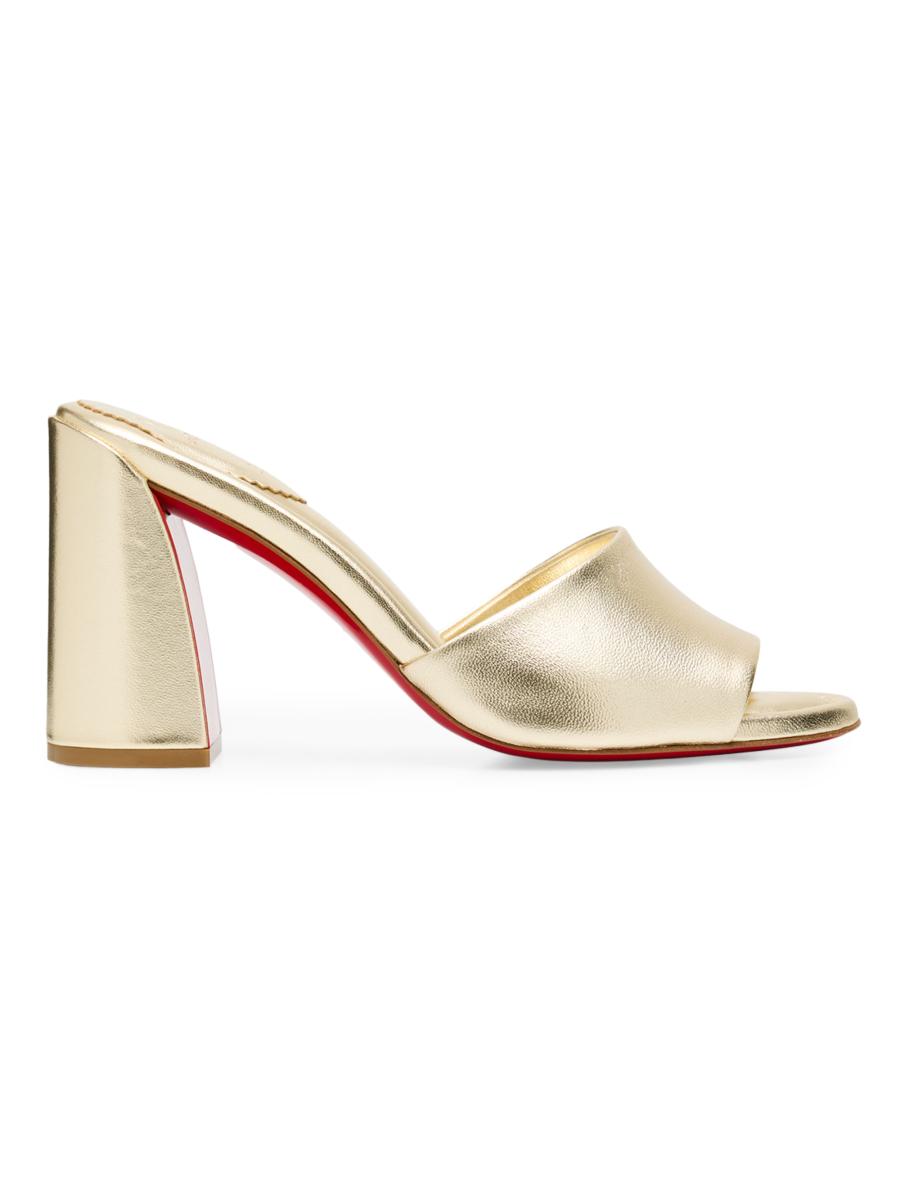 Christian Louboutin Jane 85MM Mule Sandals | Saks Fifth Avenue