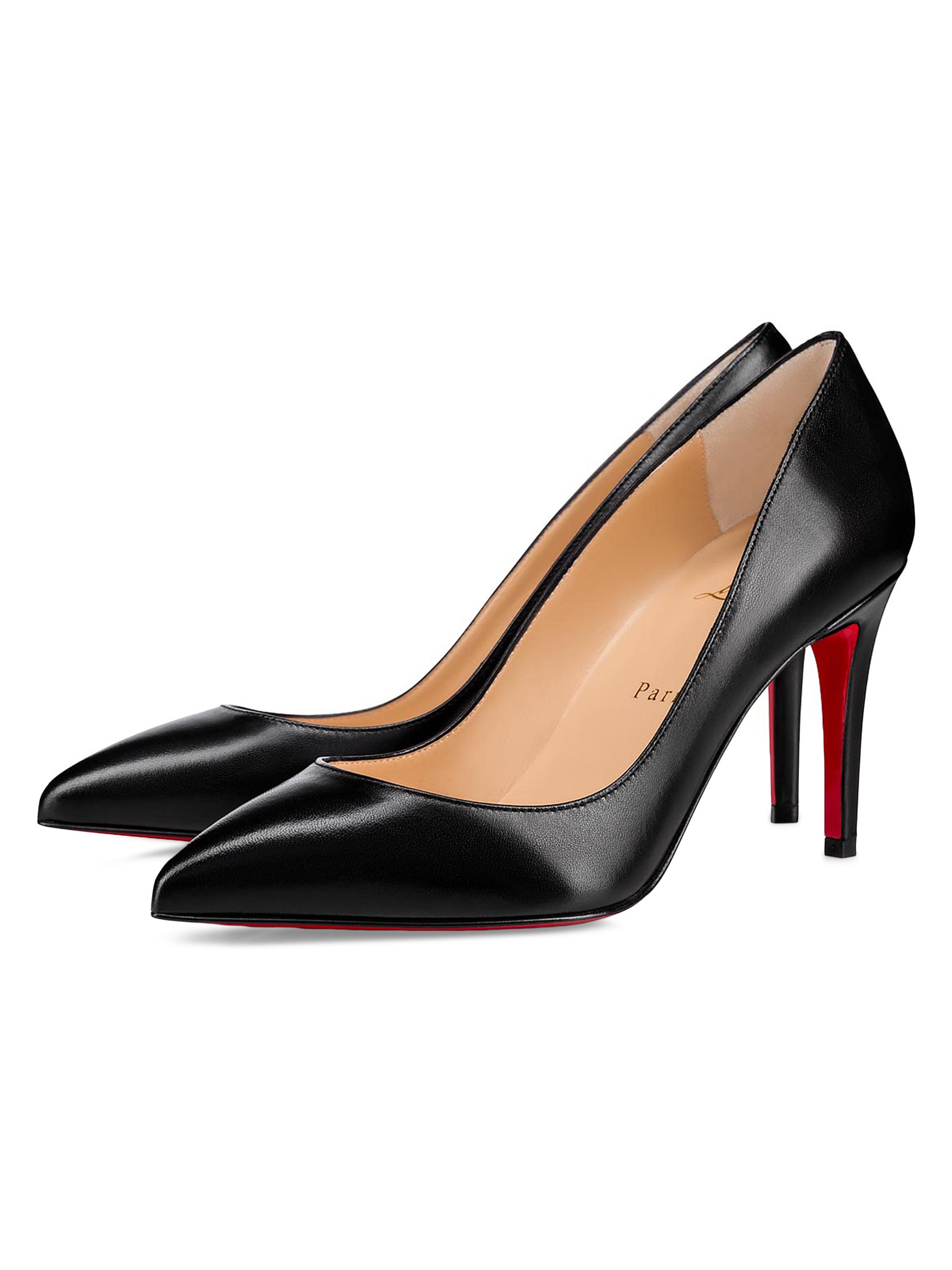 Christian Louboutin Pigalle 85MM Patent Leather Pumps | Saks Fifth Avenue