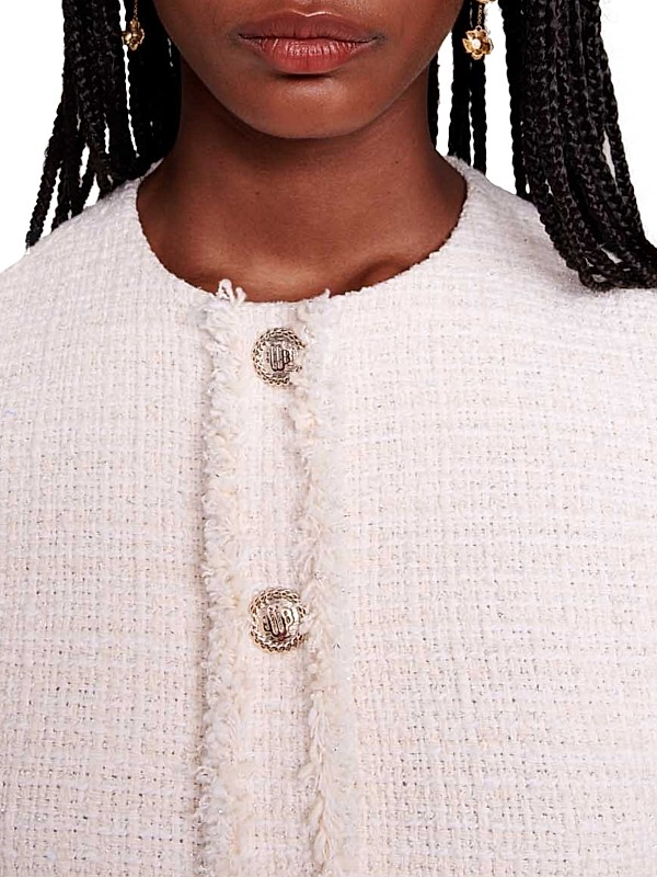 Shop Maje Short Tweed Dress | Saks Fifth Avenue Shop Maje Short Tweed Dress | Saks Fifth Avenue