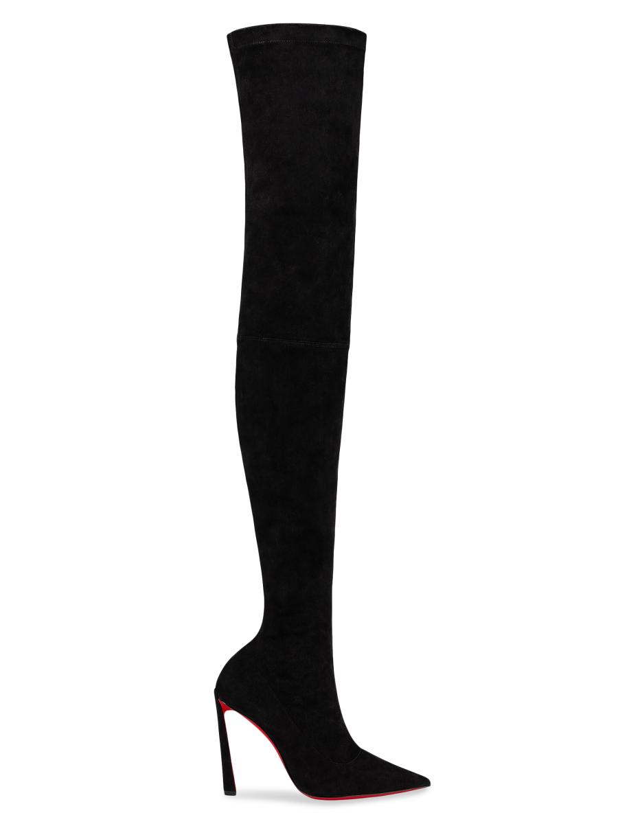 Christian Louboutin Condora Botta Alta 100MM Over the Knee Boots | Saks ...