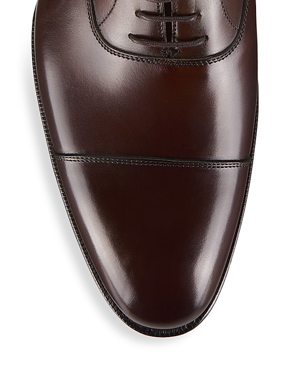 Shop Crockett & Jones Hand Grade Lonsdale Leather Oxford Shop Crockett & Jones Hand Grade Lonsdale Leather Oxford