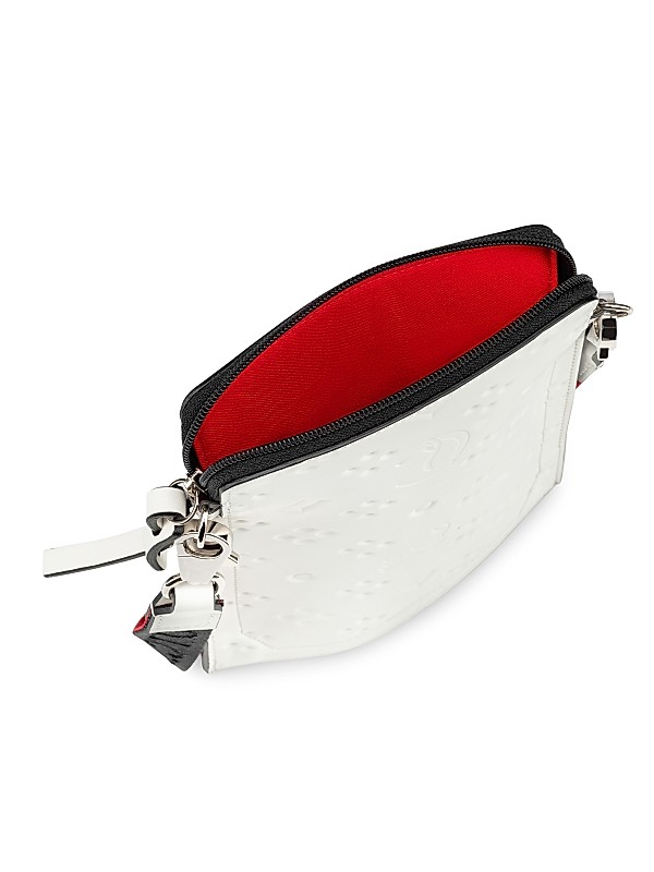 Shop Christian Louboutin Loubilab Leather Phone Pouch | Saks Shop Christian Louboutin Loubilab Leather Phone Pouch | Saks