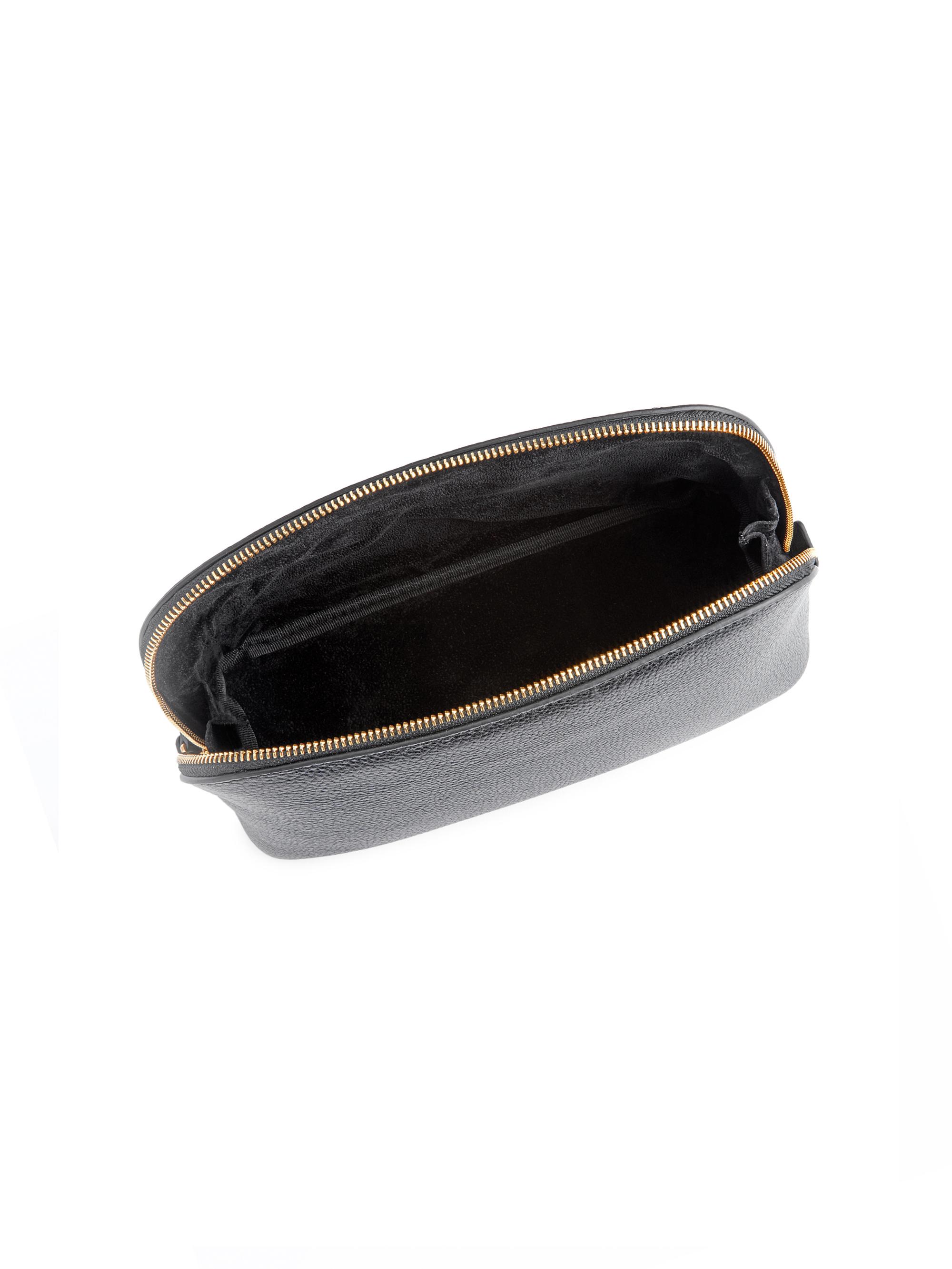 Royce New York Leather Cosmetic Bag | Saks Fifth Avenue