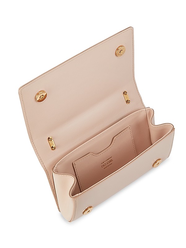 Shop Dolce&Gabbana D&G Girls Leather Crossbody Bag | Saks Shop Dolce&Gabbana D&G Girls Leather Crossbody Bag | Saks