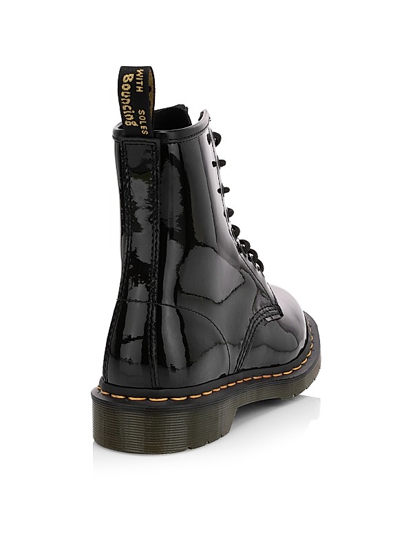 Shop Dr. Martens 1460 Patent Leather Combat Boots | Saks Shop Dr. Martens 1460 Patent Leather Combat Boots | Saks