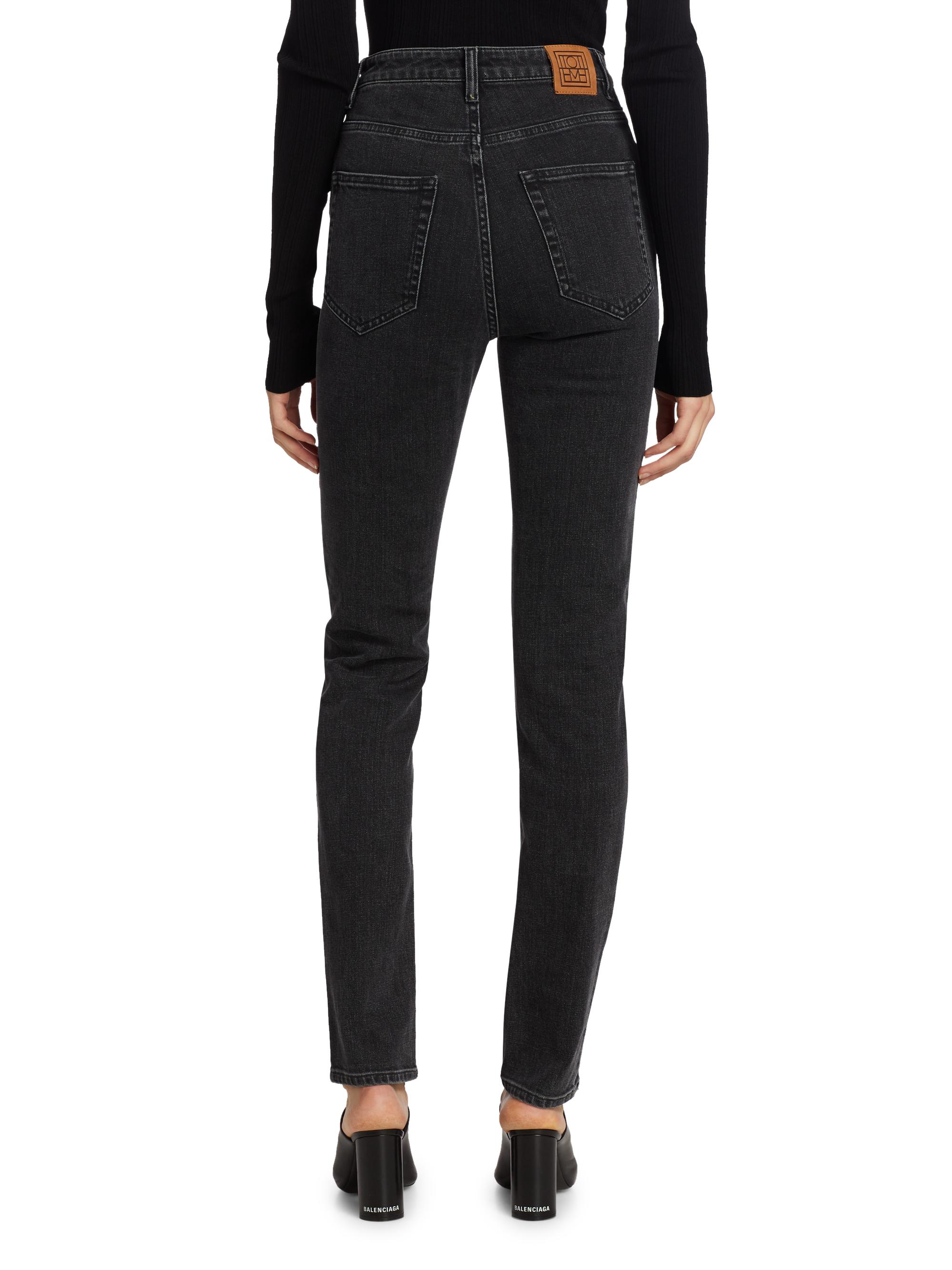 Toteme New Standard High-Rise Jeans | Saks Fifth Avenue