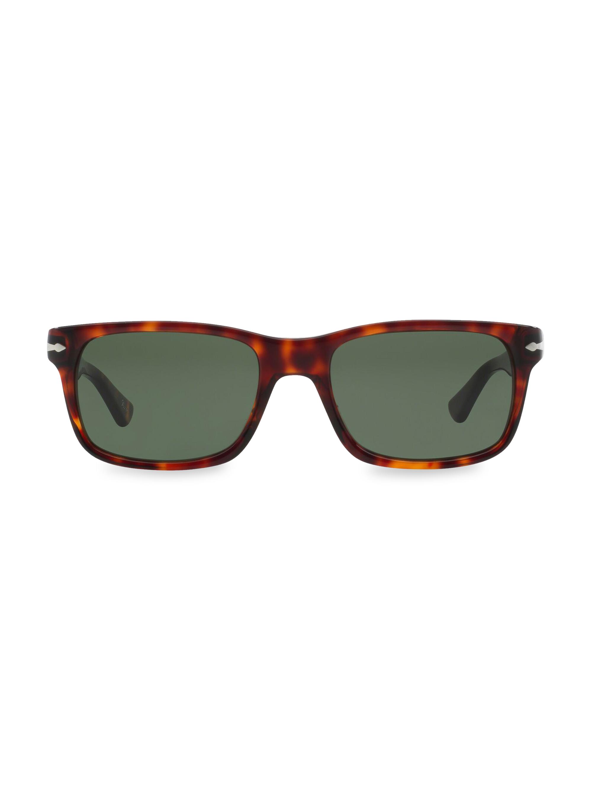 Persol 58MM Rectangle Sunglasses | Saks Fifth Avenue