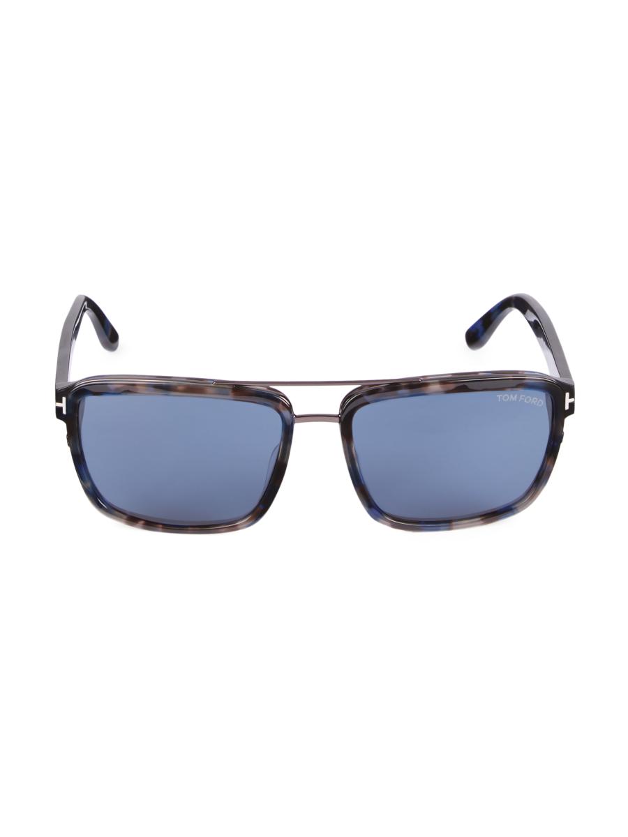 TOM FORD 58MM Plastic Square Sunglasses | Saks Fifth Avenue