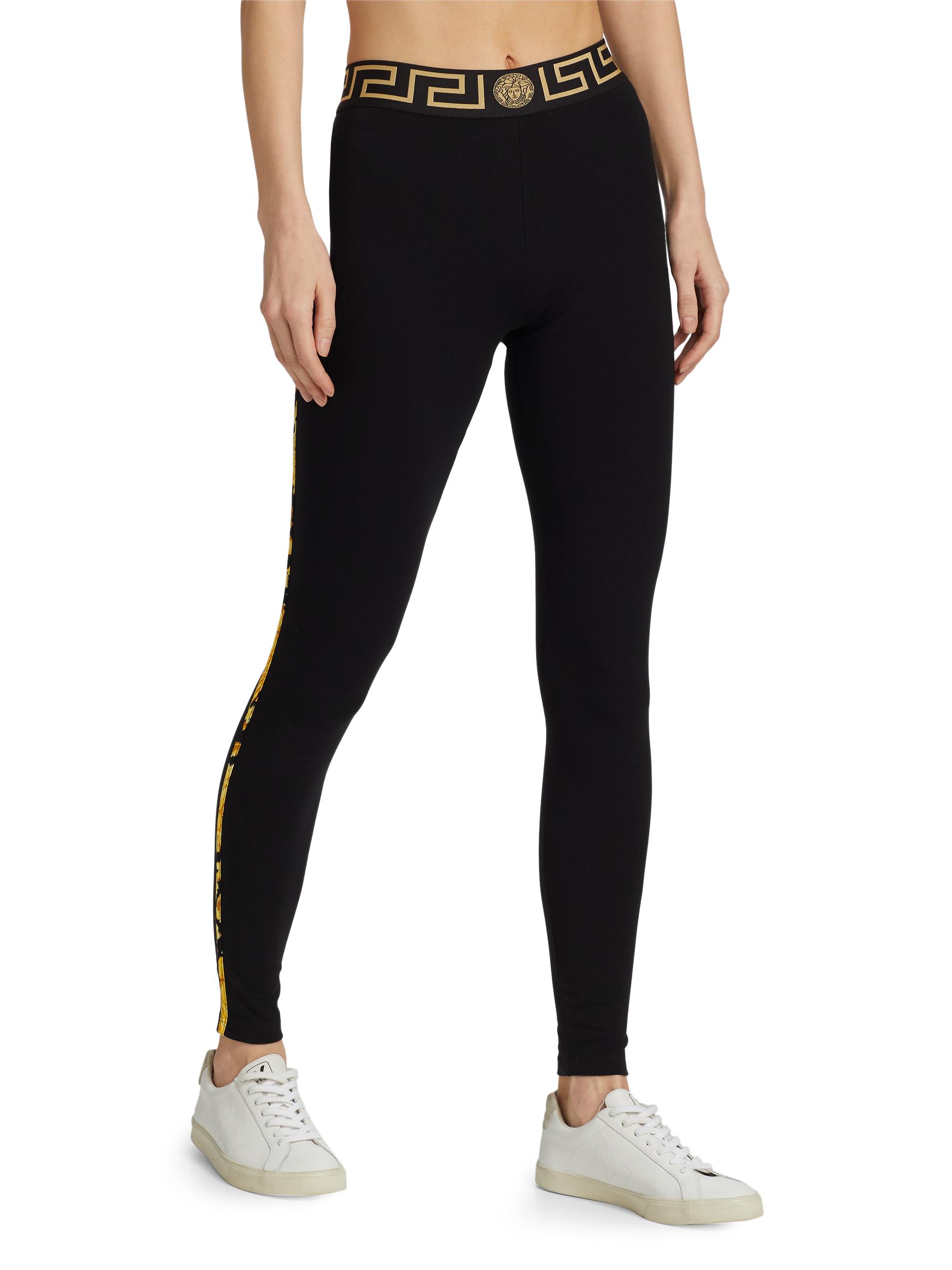 Versace Greca Border Leggings | Saks Fifth Avenue