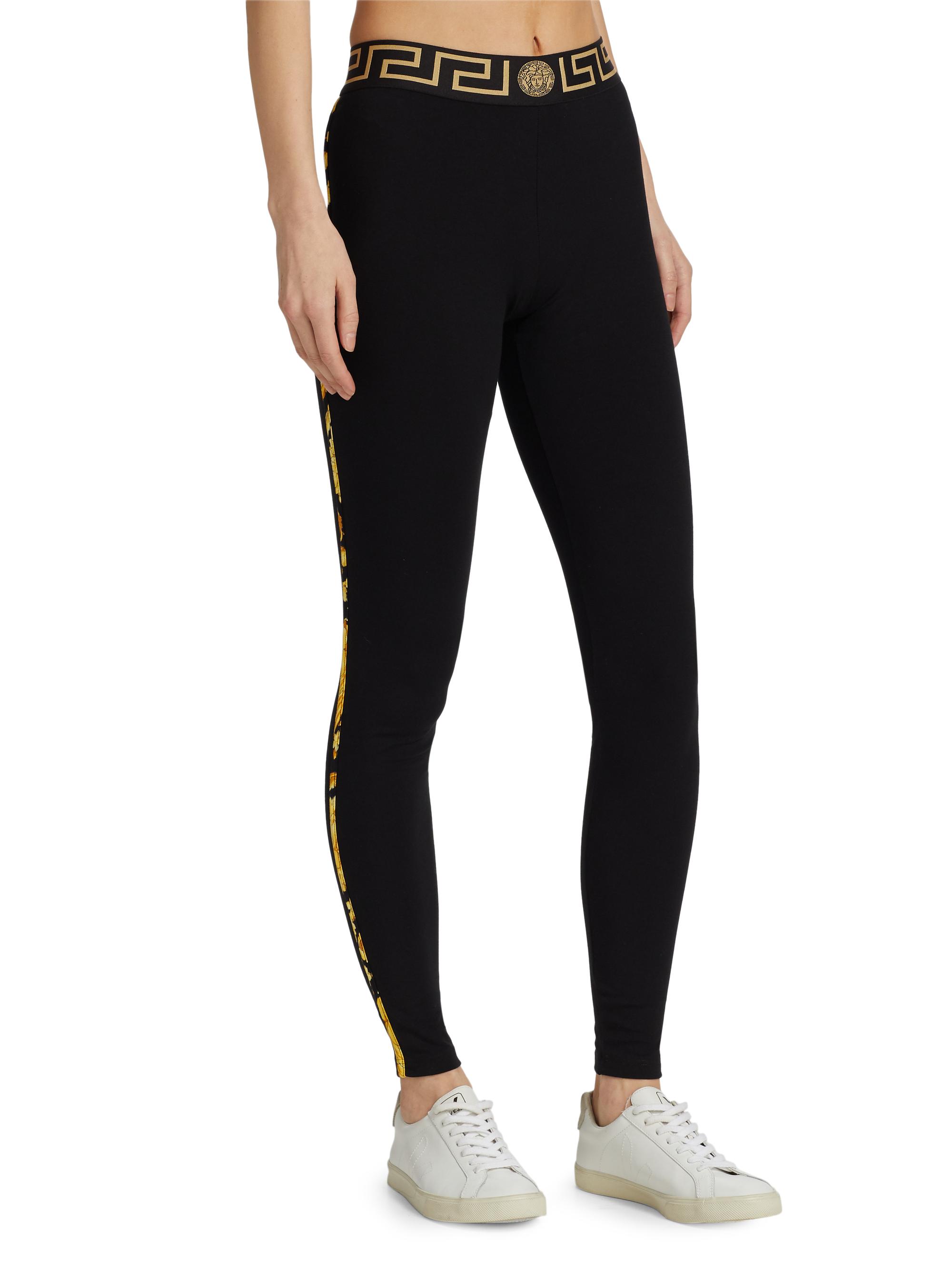 Versace Greca Border Leggings | Saks Fifth Avenue