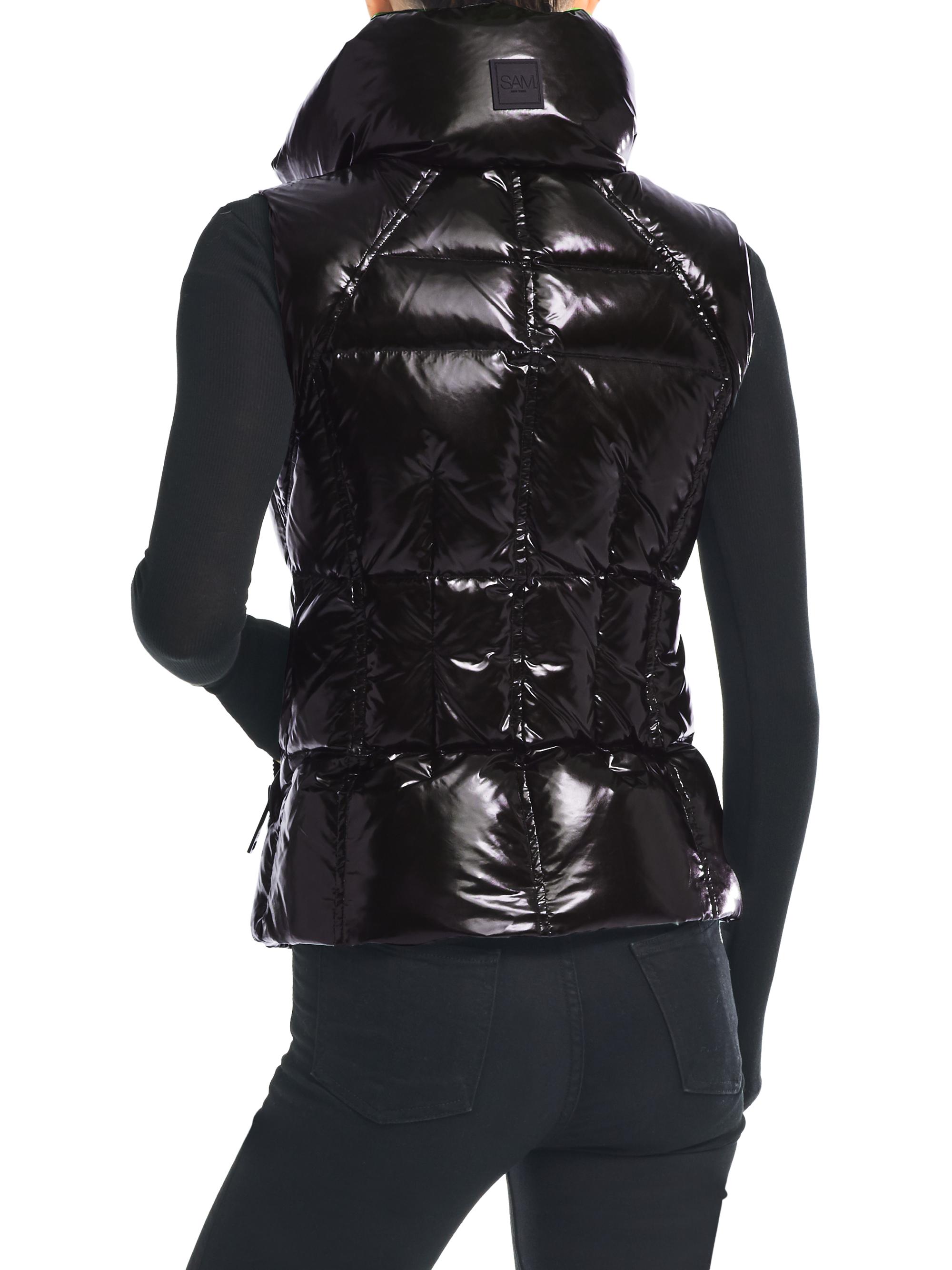 SAM. Freedom Glossy Puffer Down Vest | Saks Fifth Avenue