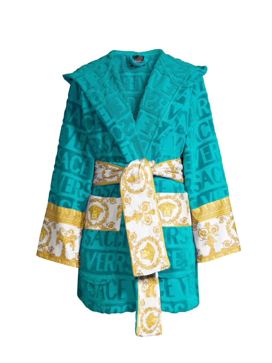 Versace Barocco Wrap Robe | Saks Fifth Avenue