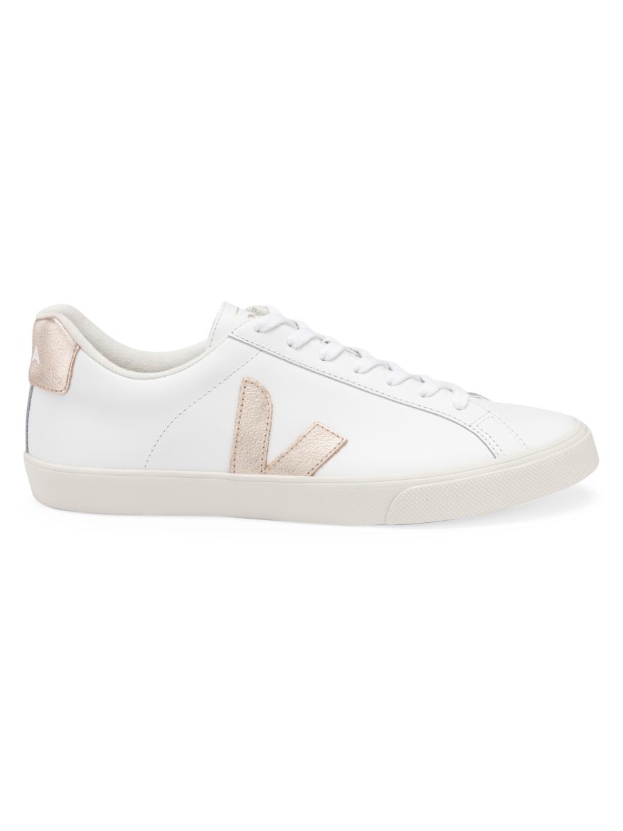Veja Esplar Metallic Low-Top Sneakers | Saks Fifth Avenue