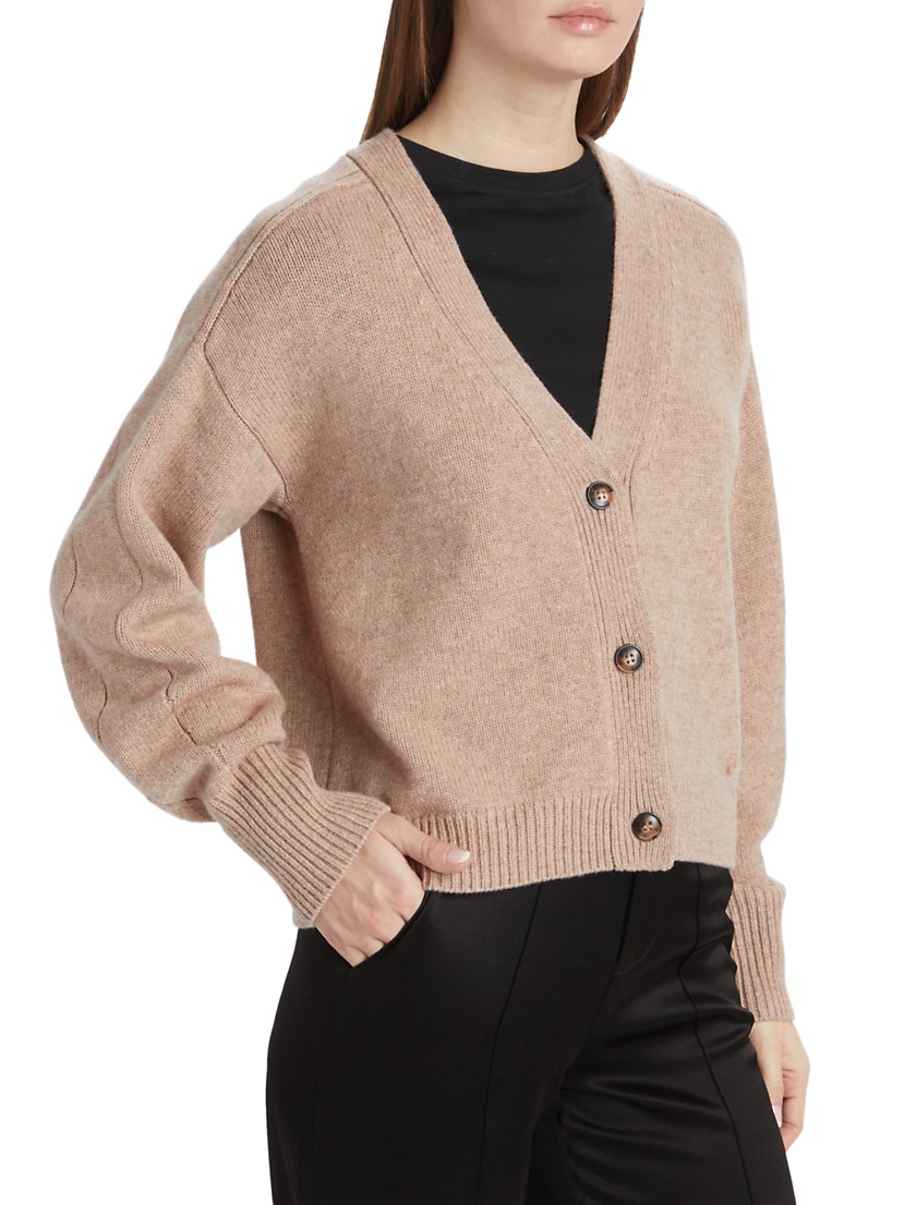 Shop Loulou Studio Zanzibar V-Neck Wool & Cashmere Knit Shop Loulou Studio Zanzibar V-Neck Wool & Cashmere Knit