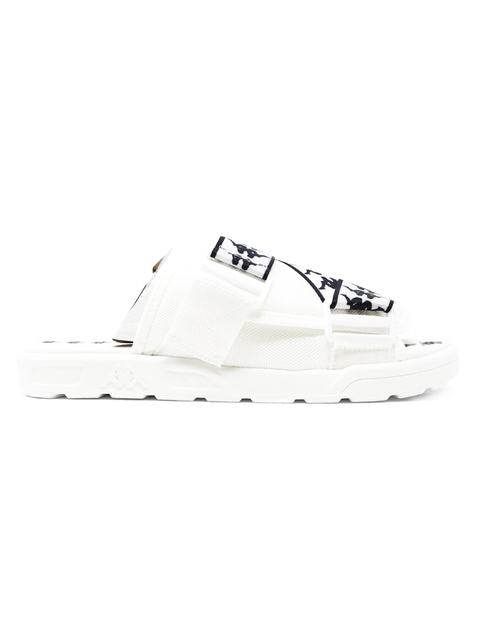 Kappa 222 Banda Mitel Sandals PacSun PacSun White Slides, 57% OFF