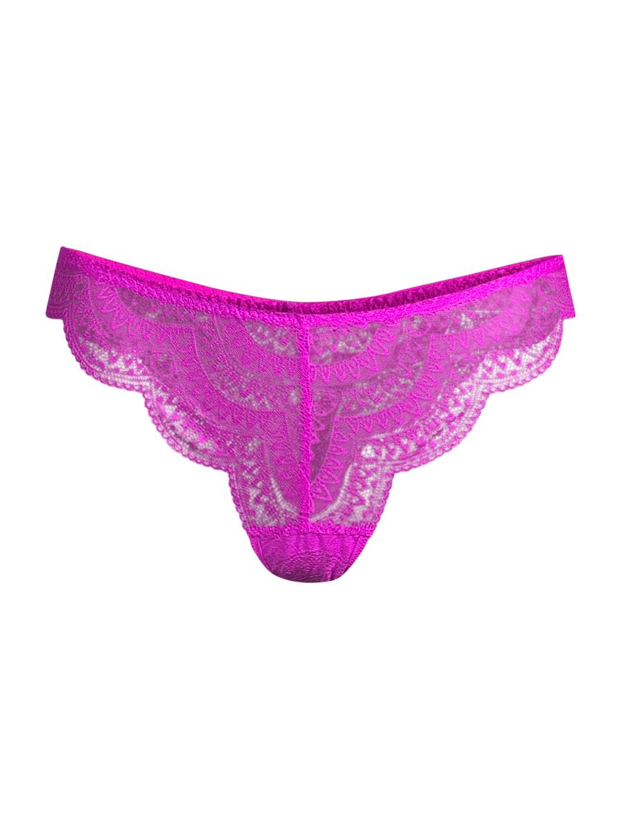 Simone Pérèle Karma Scalloped Lace Tanga | Saks Fifth Avenue