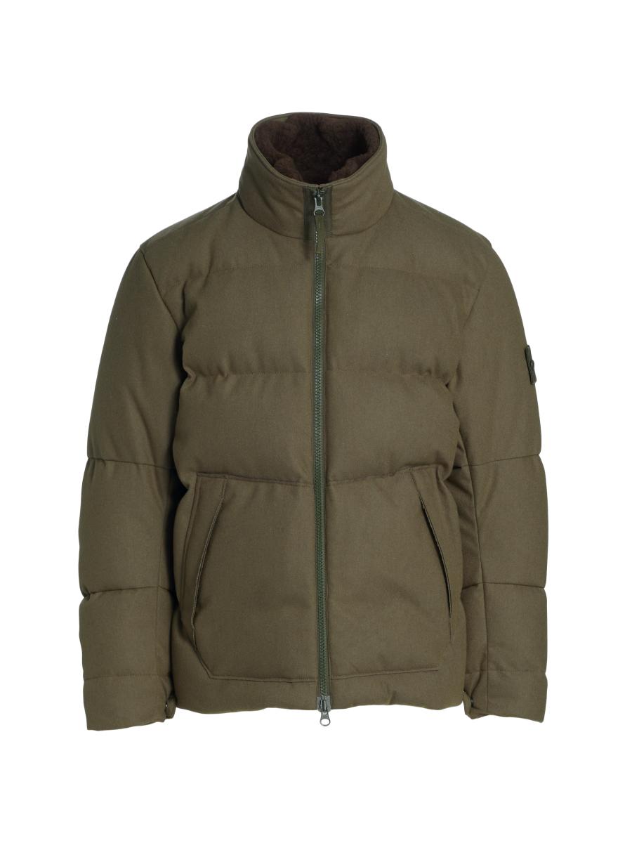 Shop Stone Island Mockneck Puffer Jacket | Saks Fifth Avenue Shop Stone Island Mockneck Puffer Jacket | Saks Fifth Avenue