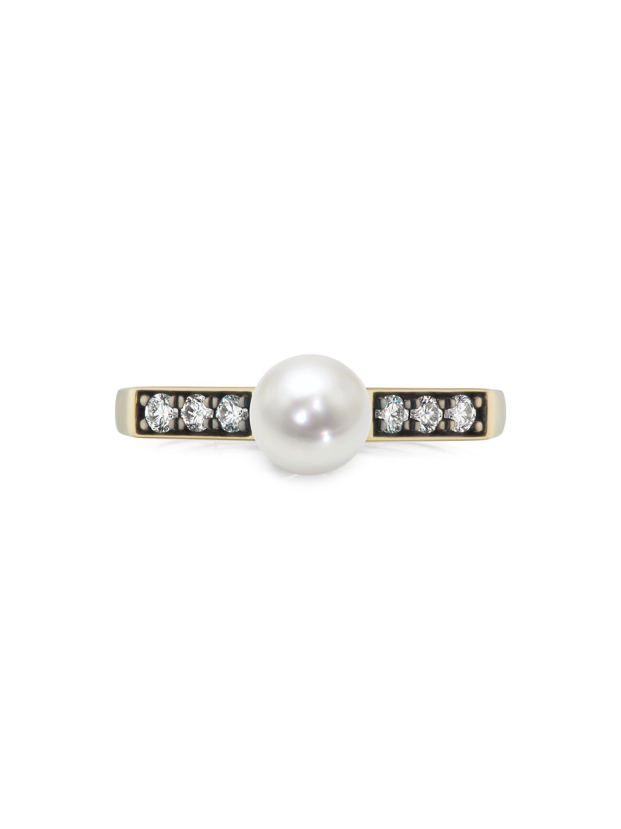 Sorellina Stx & Stones 18K Yellow Gold, 6MM Natural Pearl & Diamond ...