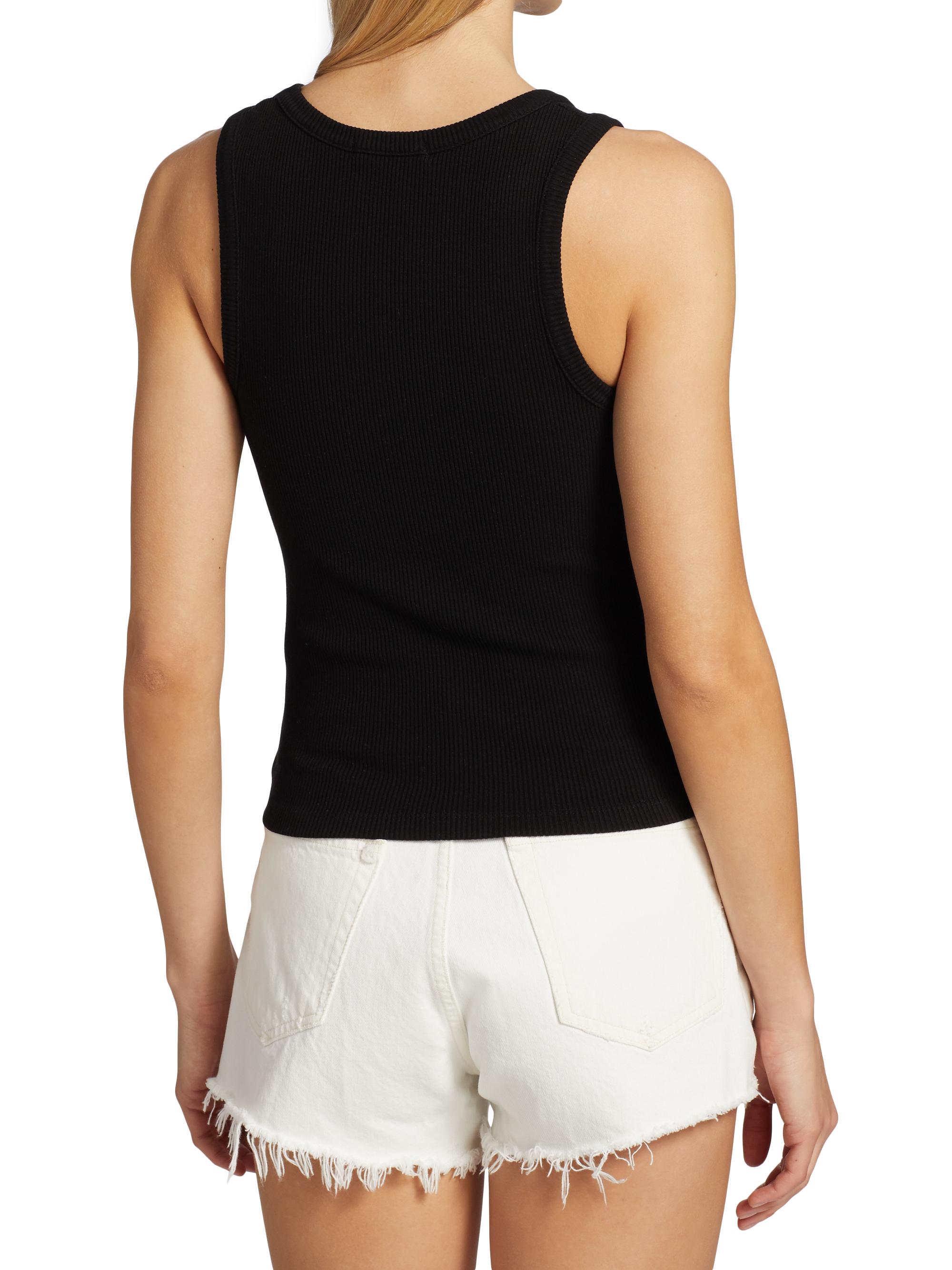 Agolde Poppy Scoopneck Tank Top | Saks Fifth Avenue