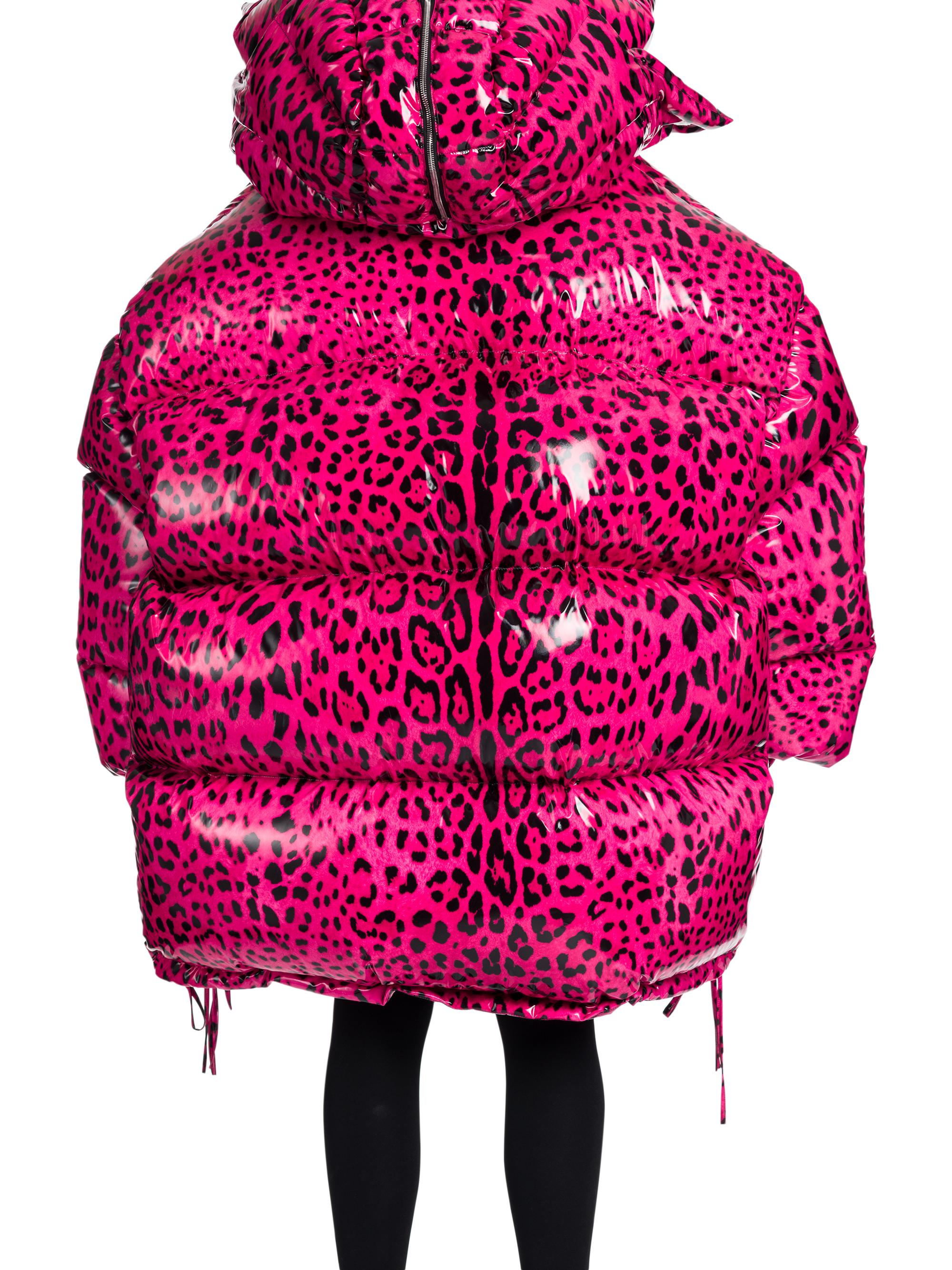 Pink Leopard Coats