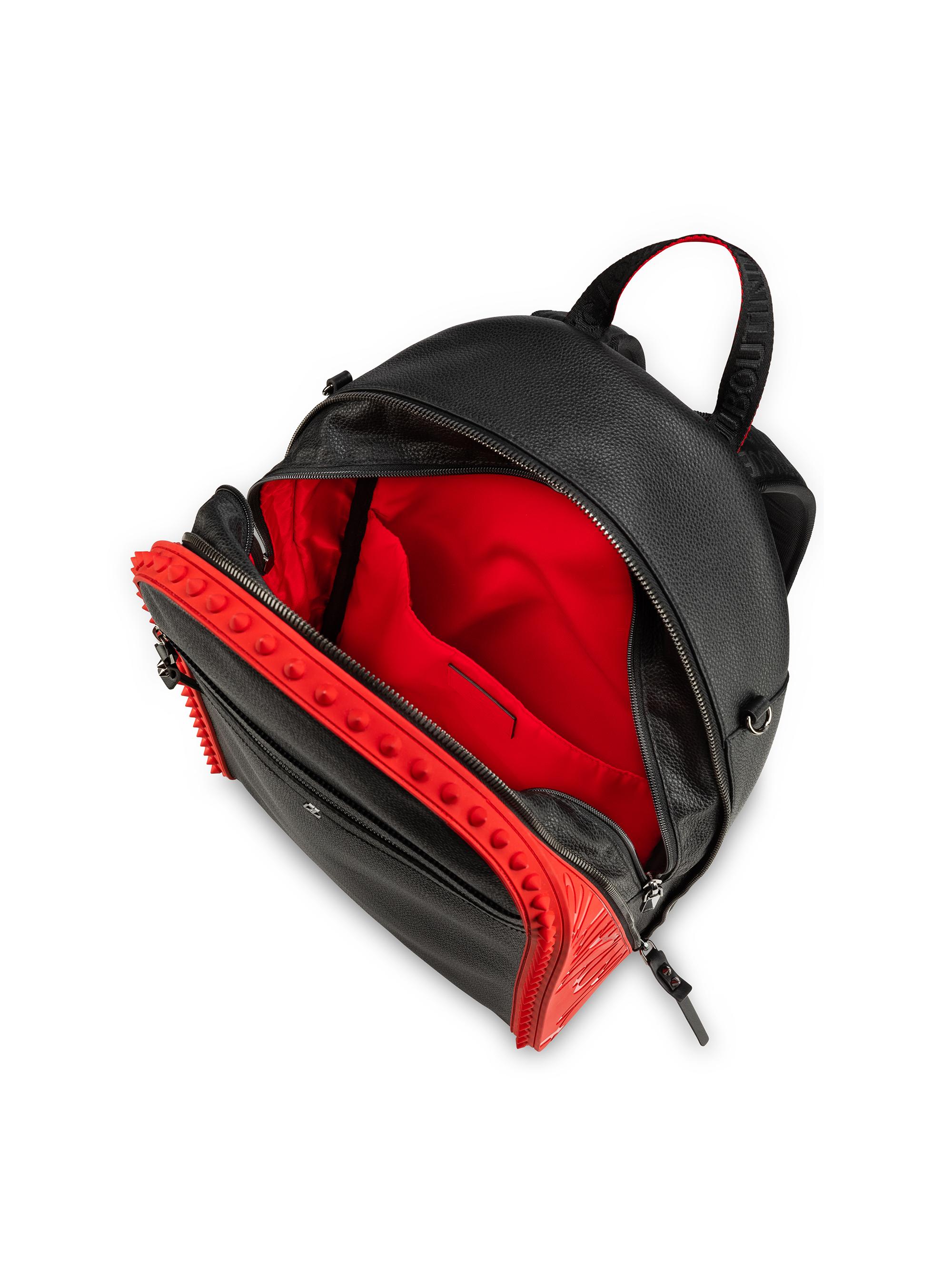 Red Spiked Backpack