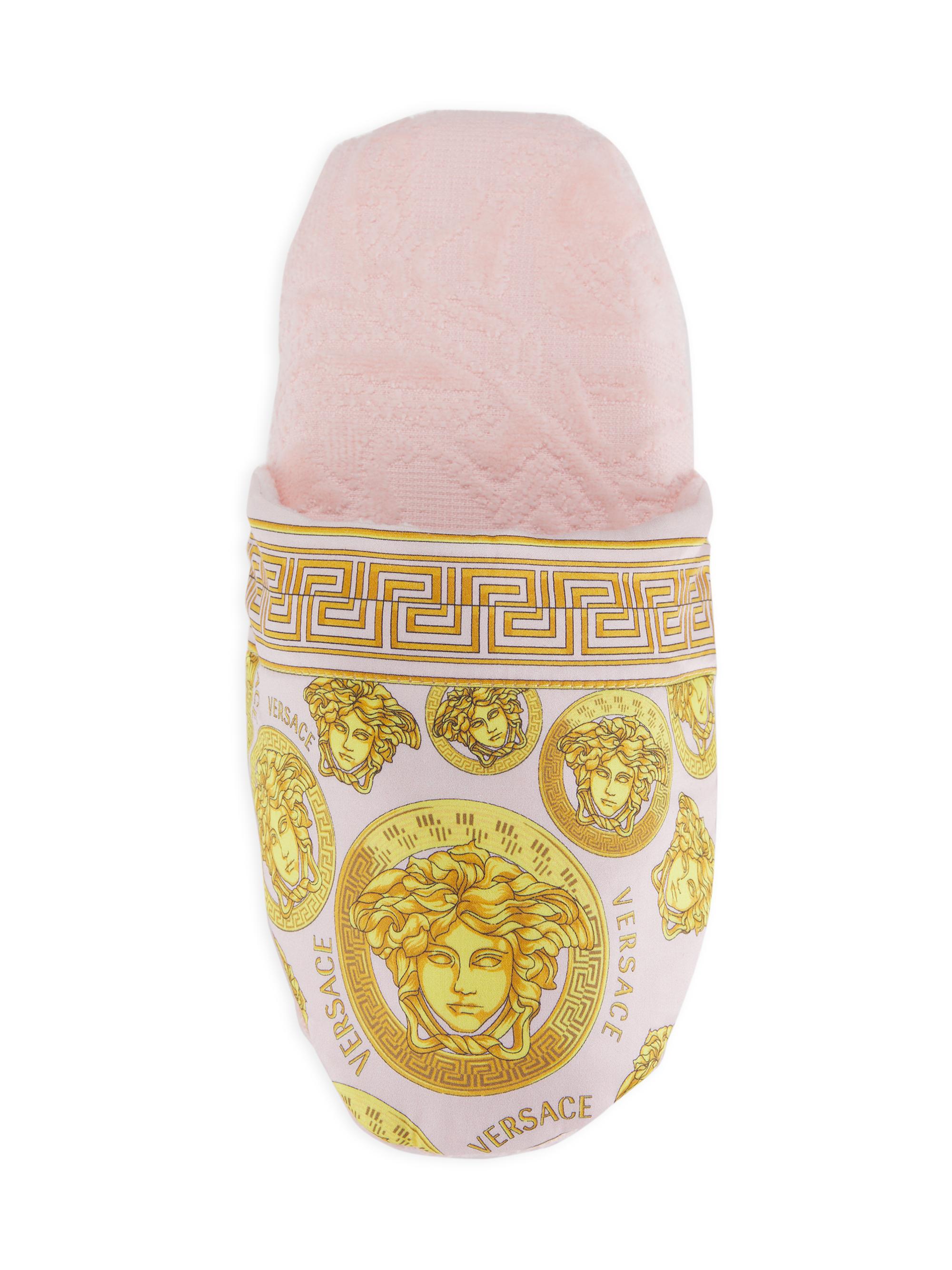 Versace Medusa Print Slippers | Saks Fifth Avenue