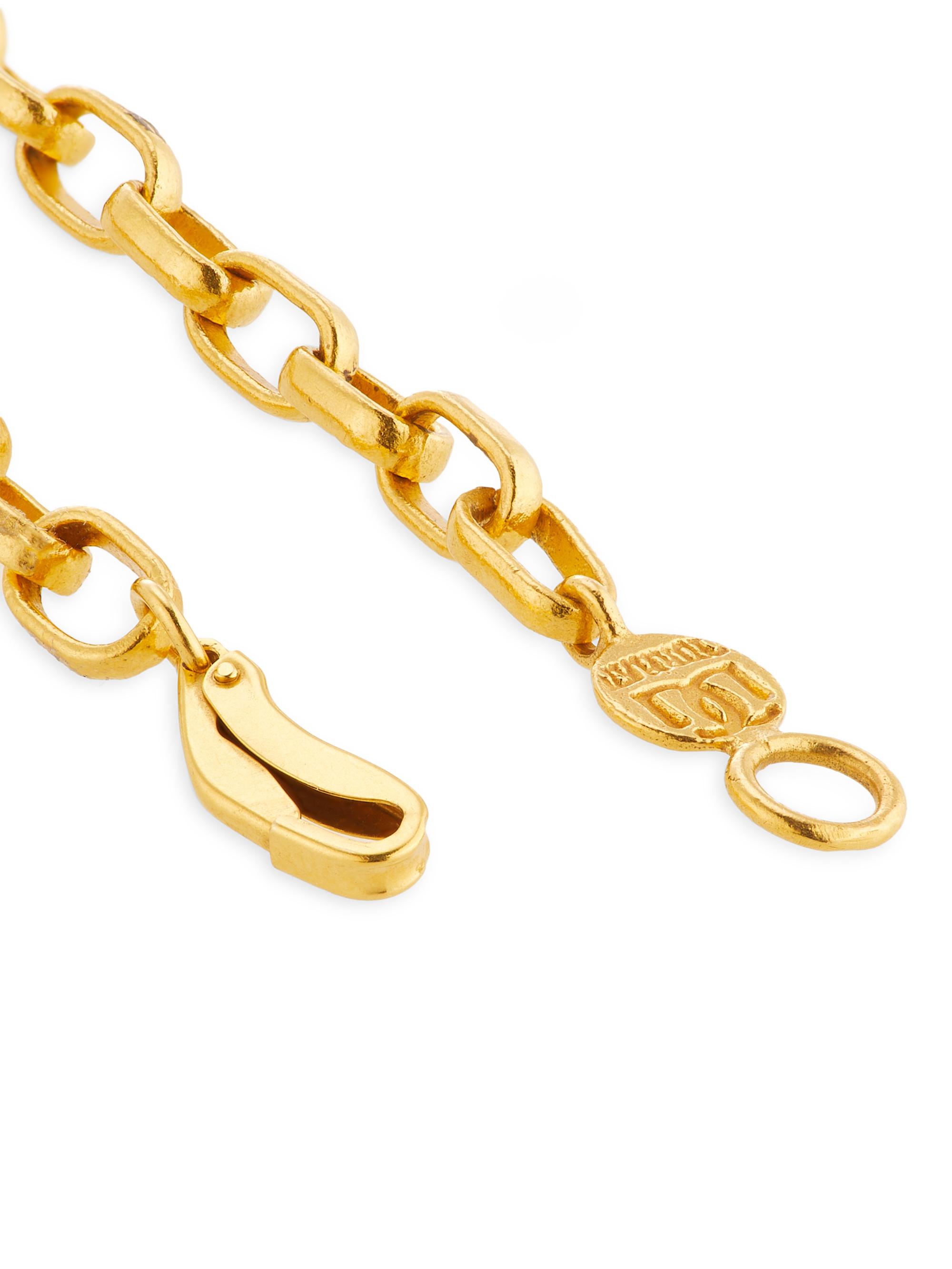 Gurhan Elements Hue 24K Yellow Gold & Ruby Station Necklace | Saks Fifth Avenue