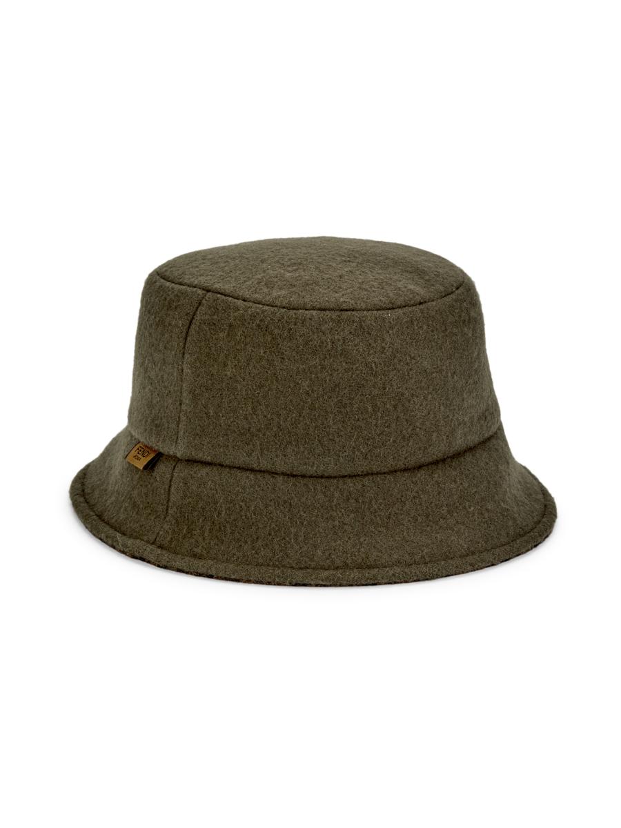 Fendi FF Logo Wool Bucket Hat | Saks Fifth Avenue