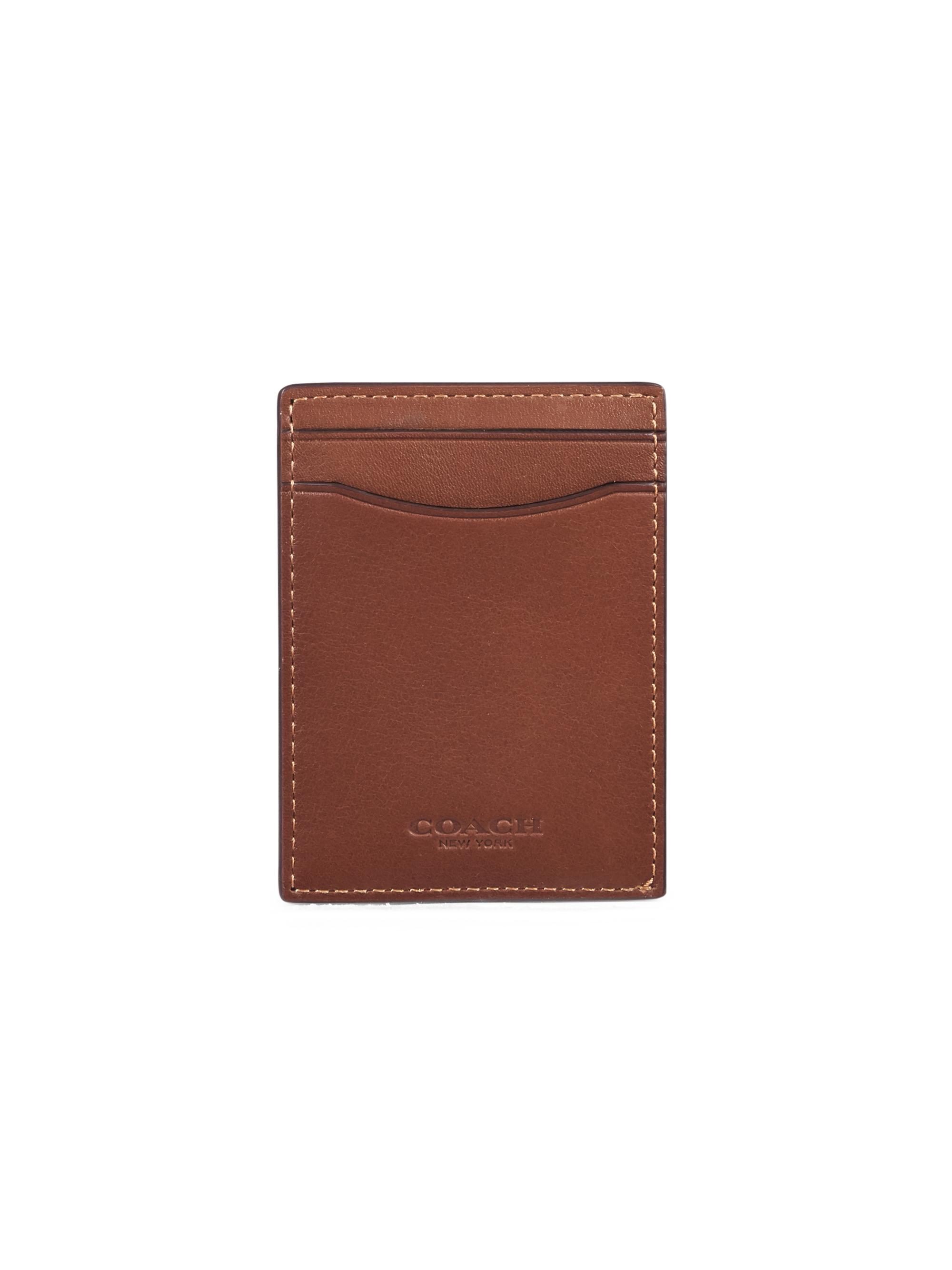 Shop COACH Leather Card Case | Saks Fifth Avenue