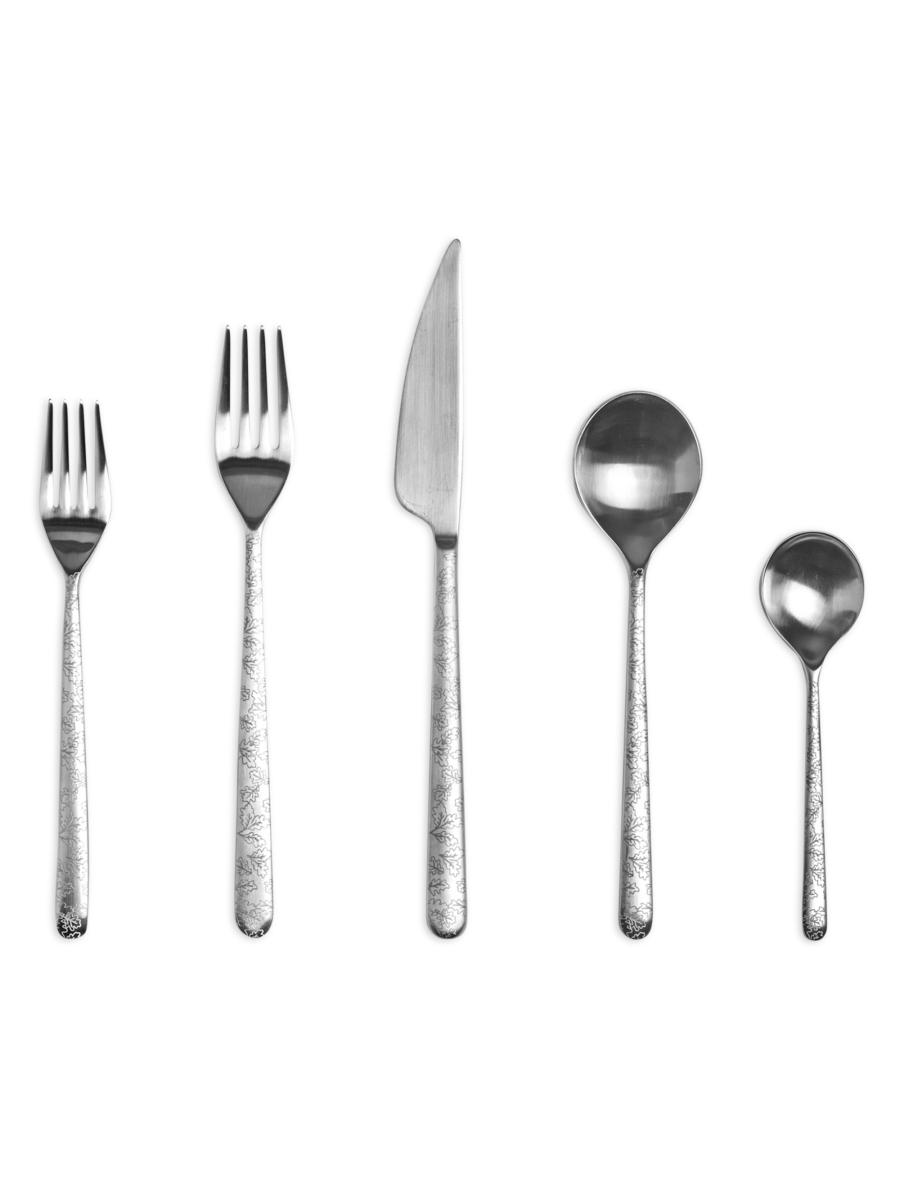 Mepra Linea 5-Piece Stainless Steel Flatware Set | Saks Fifth Avenue